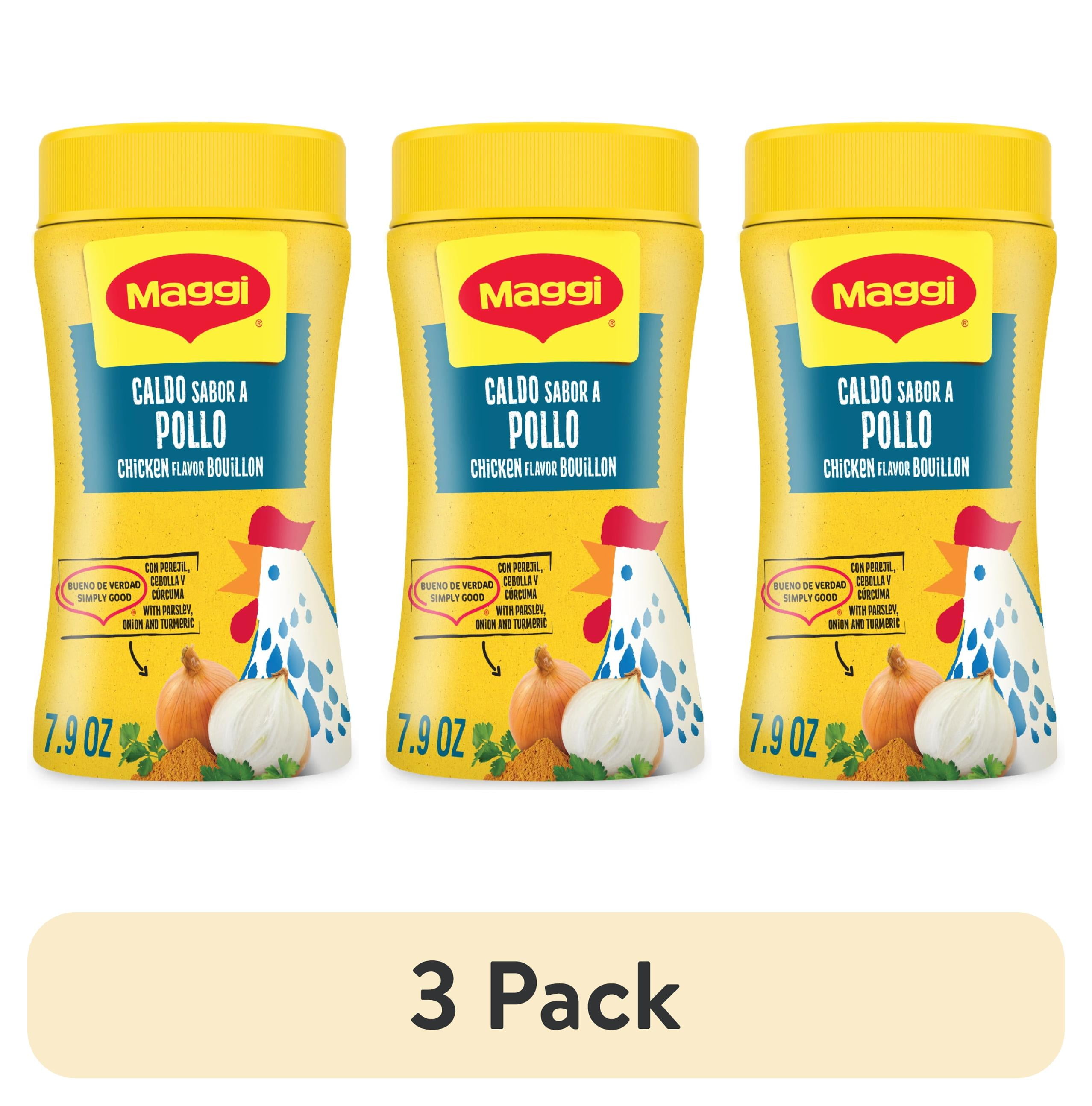 (3 pack) Maggi Caldo Sabor A Pollo Chicken Flavored Bouillon Powder ...