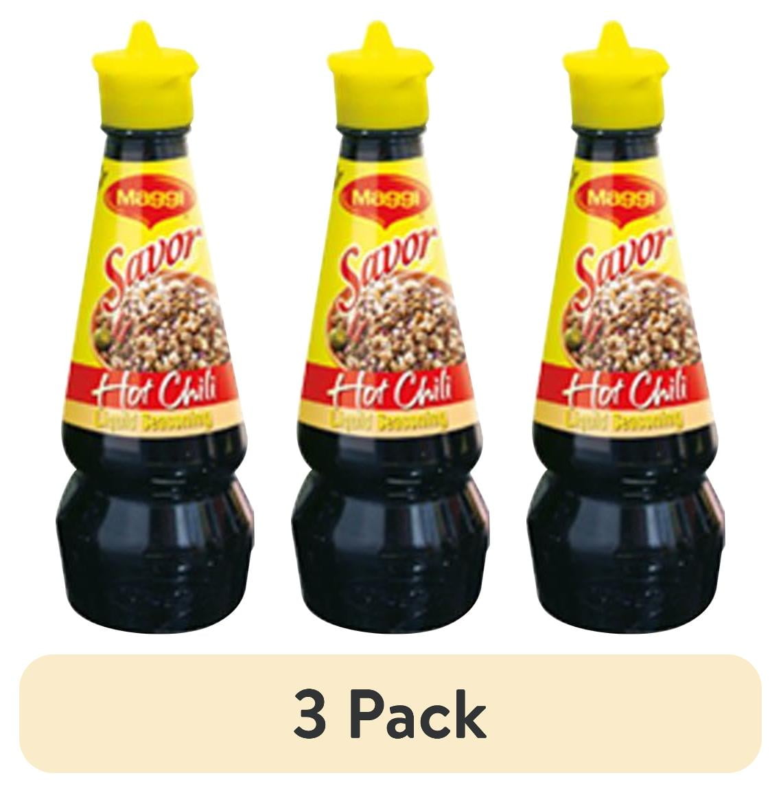 (3 pack) Maggi Savor Hot Chili Liquid Seasoning 130mL - Walmart.com