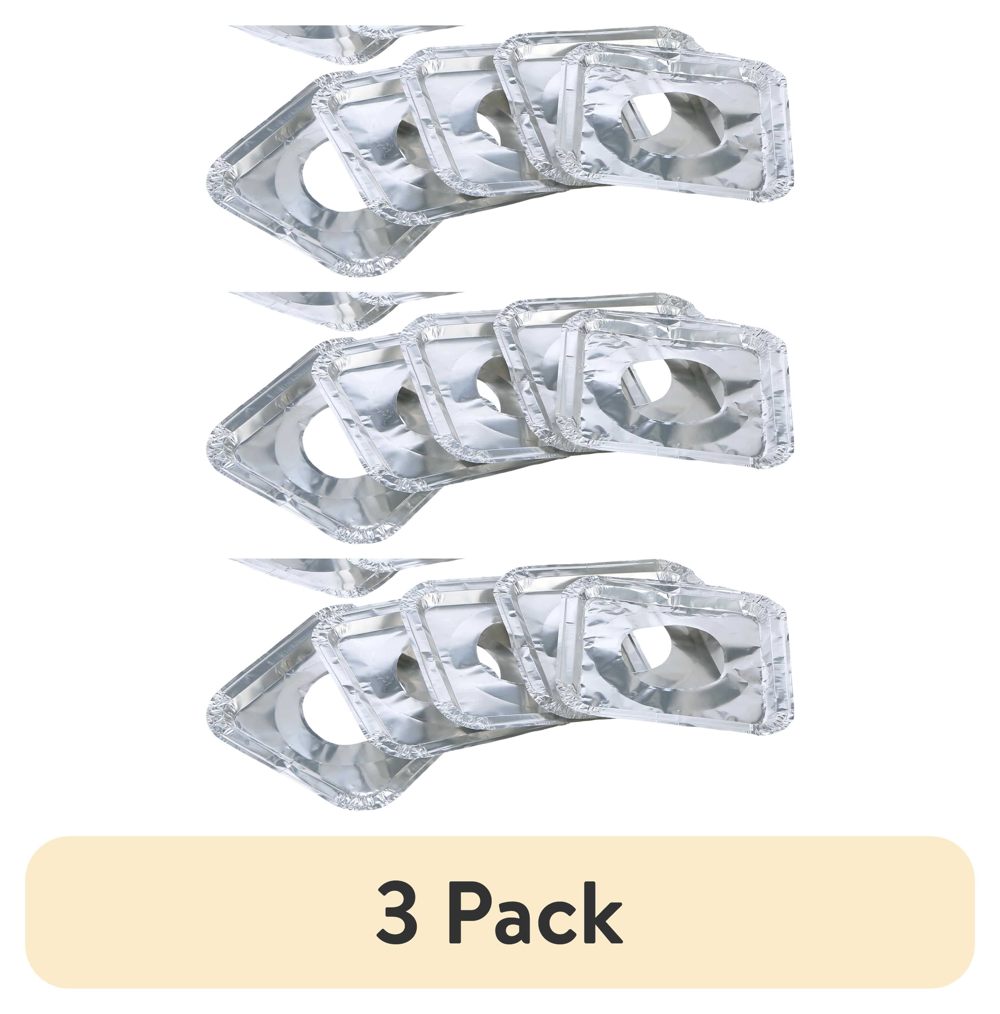 (3 pack) Mainstays 10 Pack Disposable Gas Aluminum Foil Drip Pan Liners ...