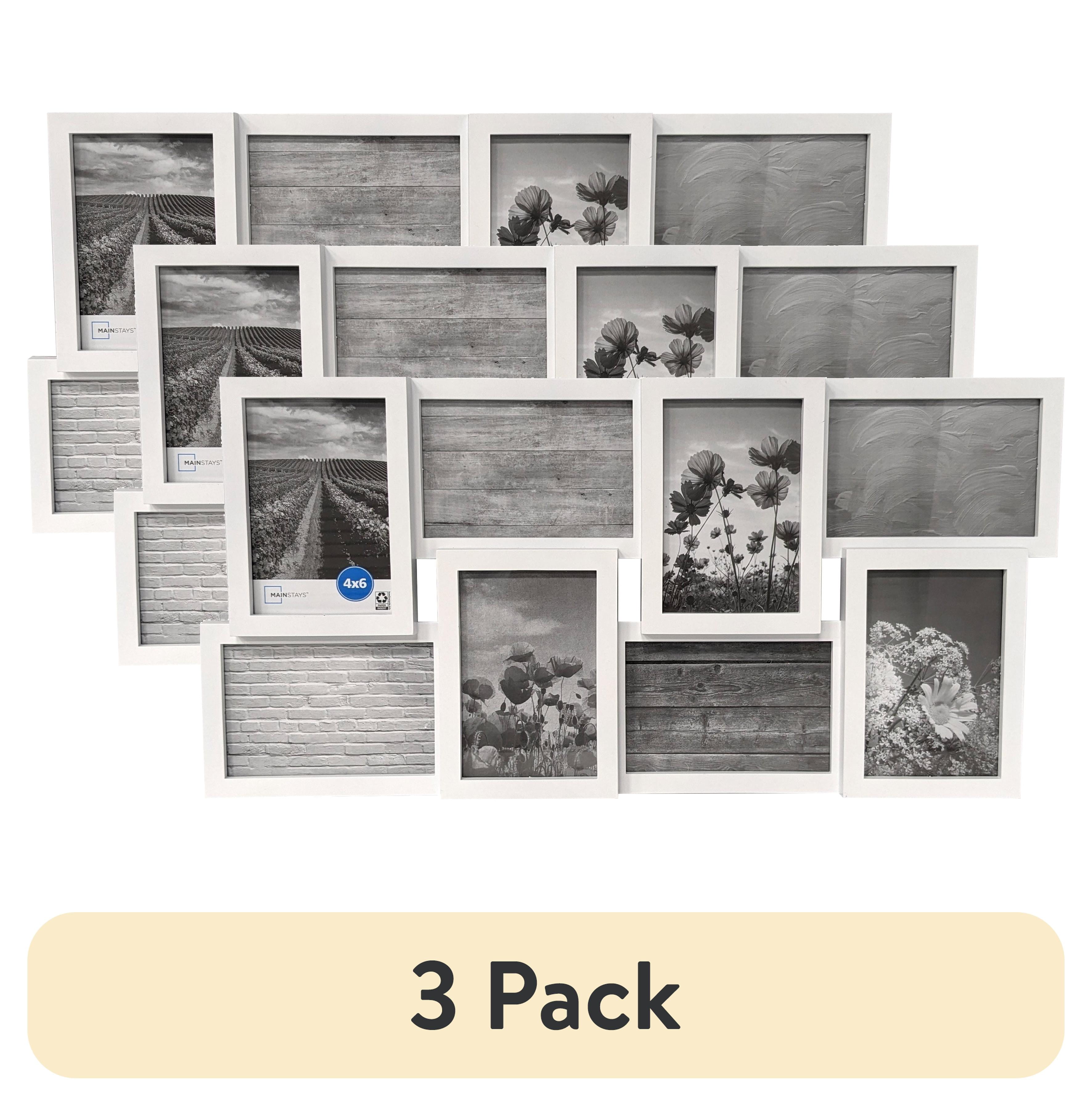 Mainstays 8-Opening Collage Photo Frame - Holds 4x6 Photos - Walmart.com