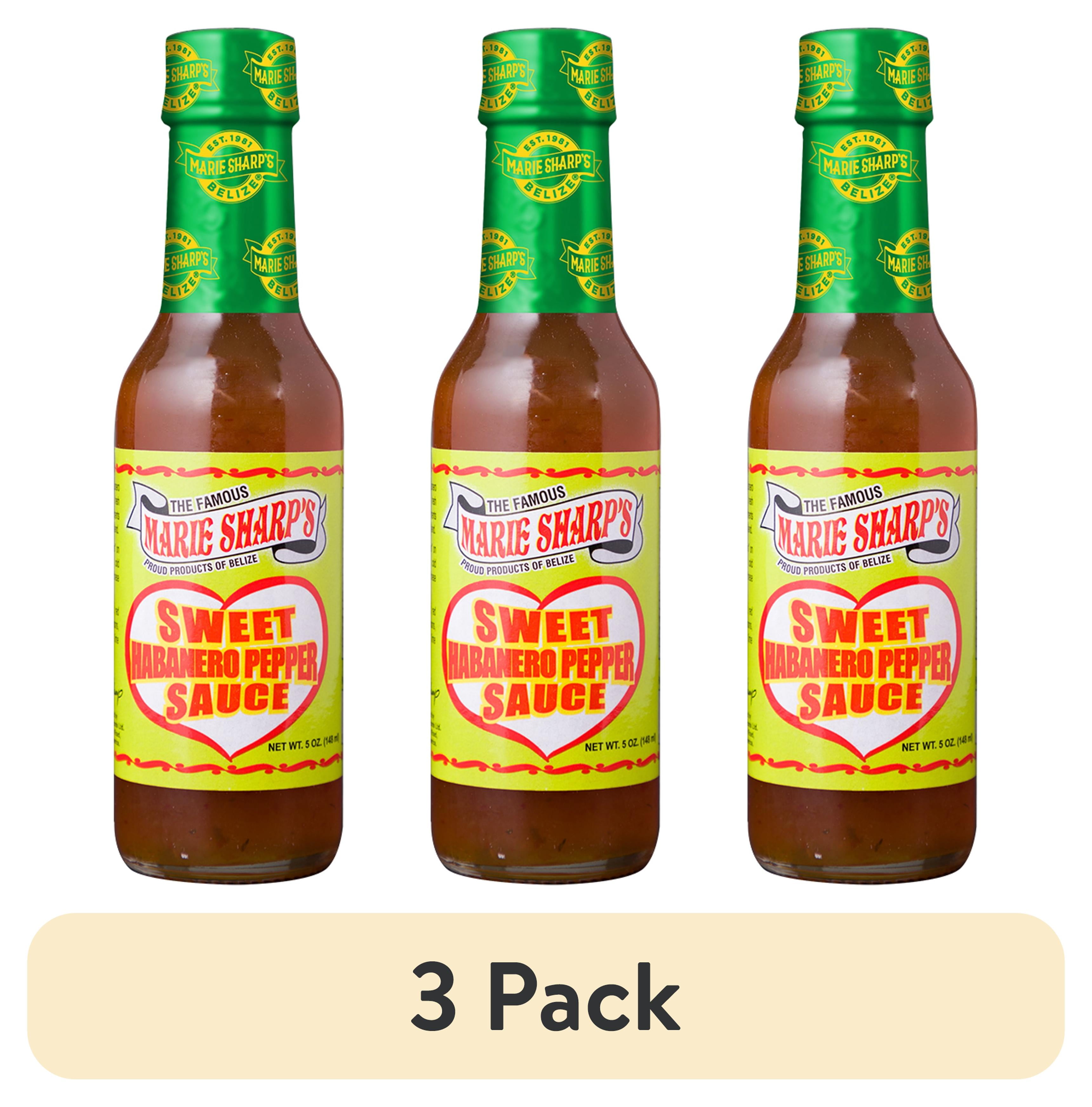 (3 pack) Marie Sharp's Sweet Habanero Chili, Dipping Sauce, 1.69oz ...