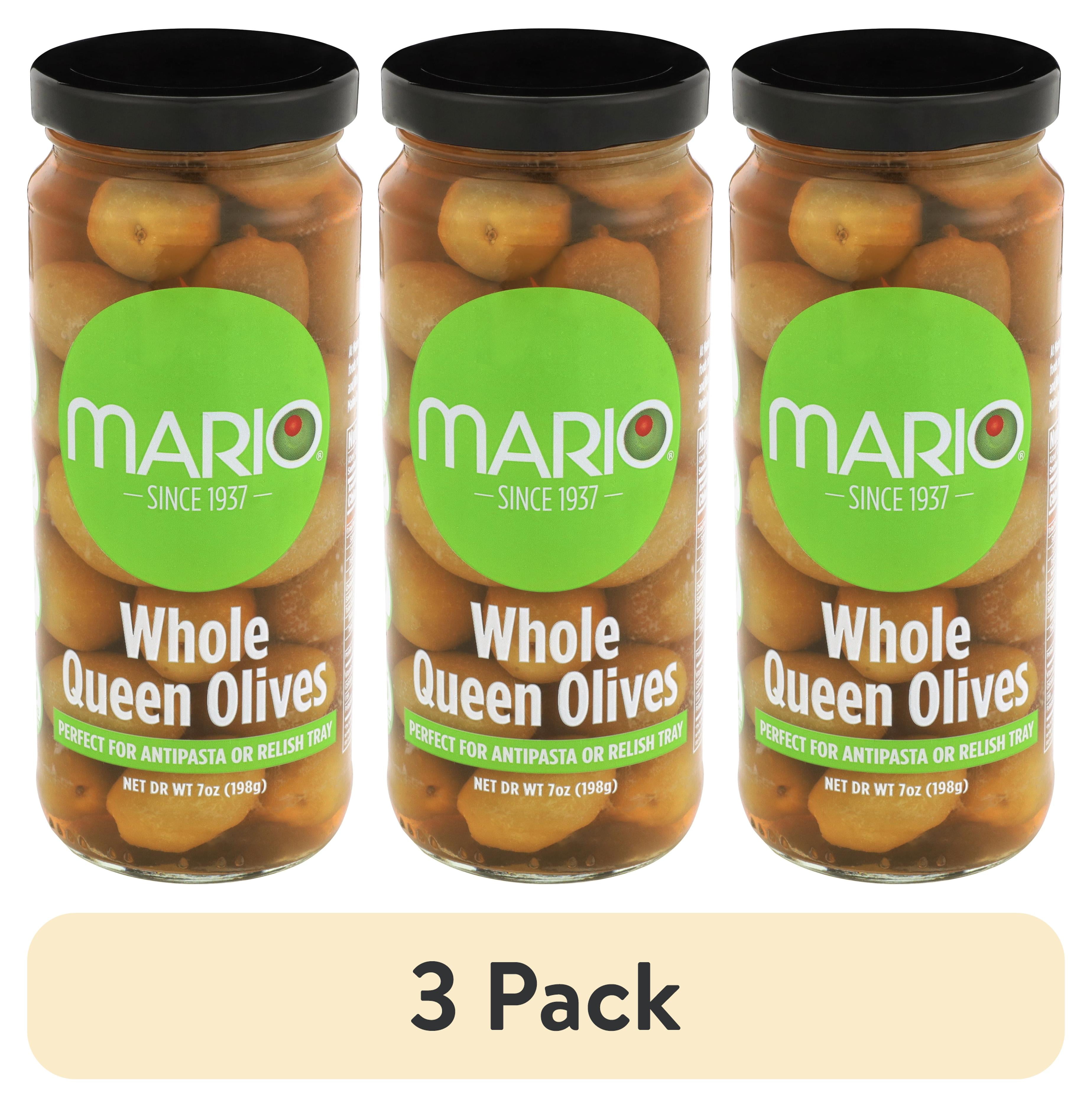 (3 pack) Mario Whole Spanish Queen Olives, 7 oz - Walmart.com
