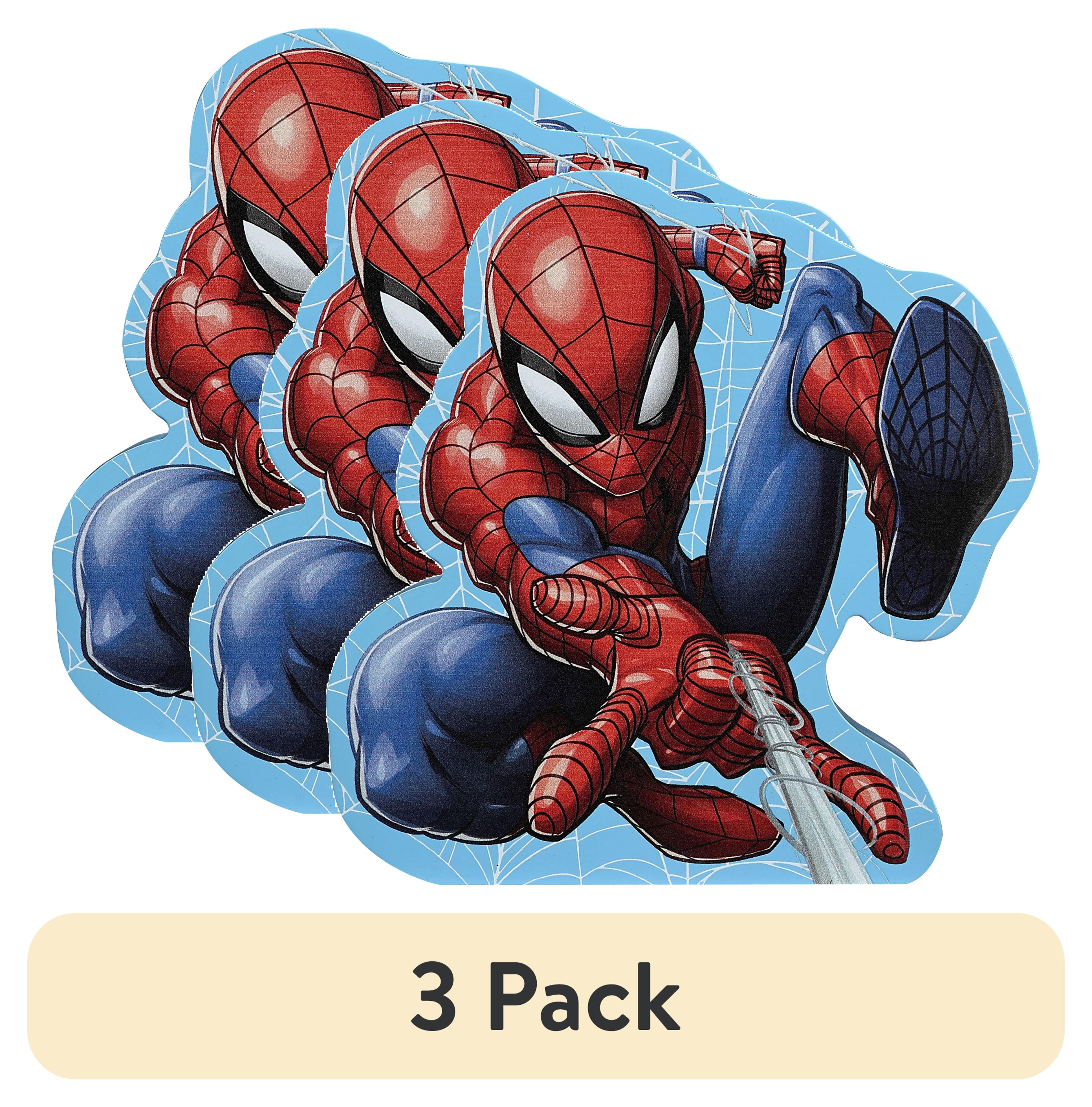 (3 pack) Marvel Spiderman Die-Cut MDF Block by POP Creations - Walmart.com