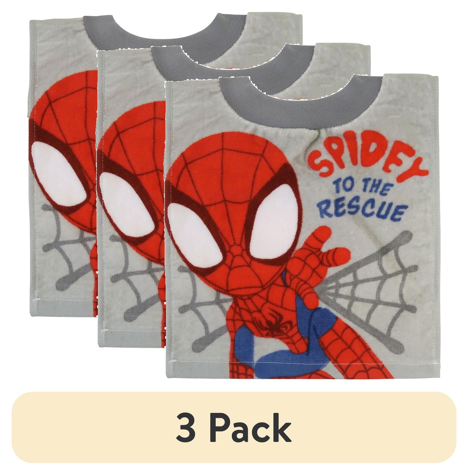 (3 pack) Marvel Spidey and His Amazing Friends 2 Pack Towel Bib ...
