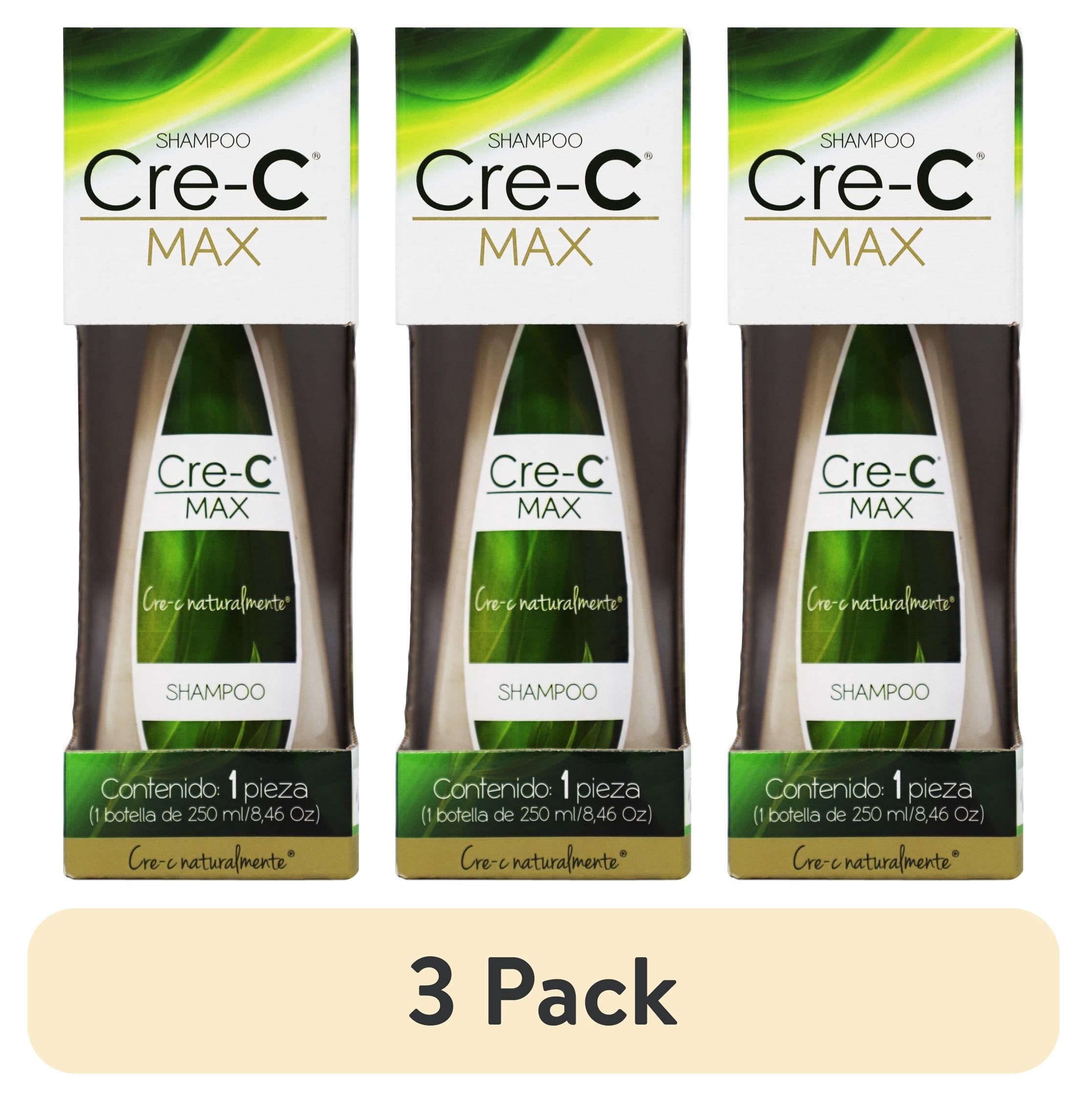 (3 pack) Cre-C Max Shampoo, Cleansing Shampoo, Strengthening Shampoo ...