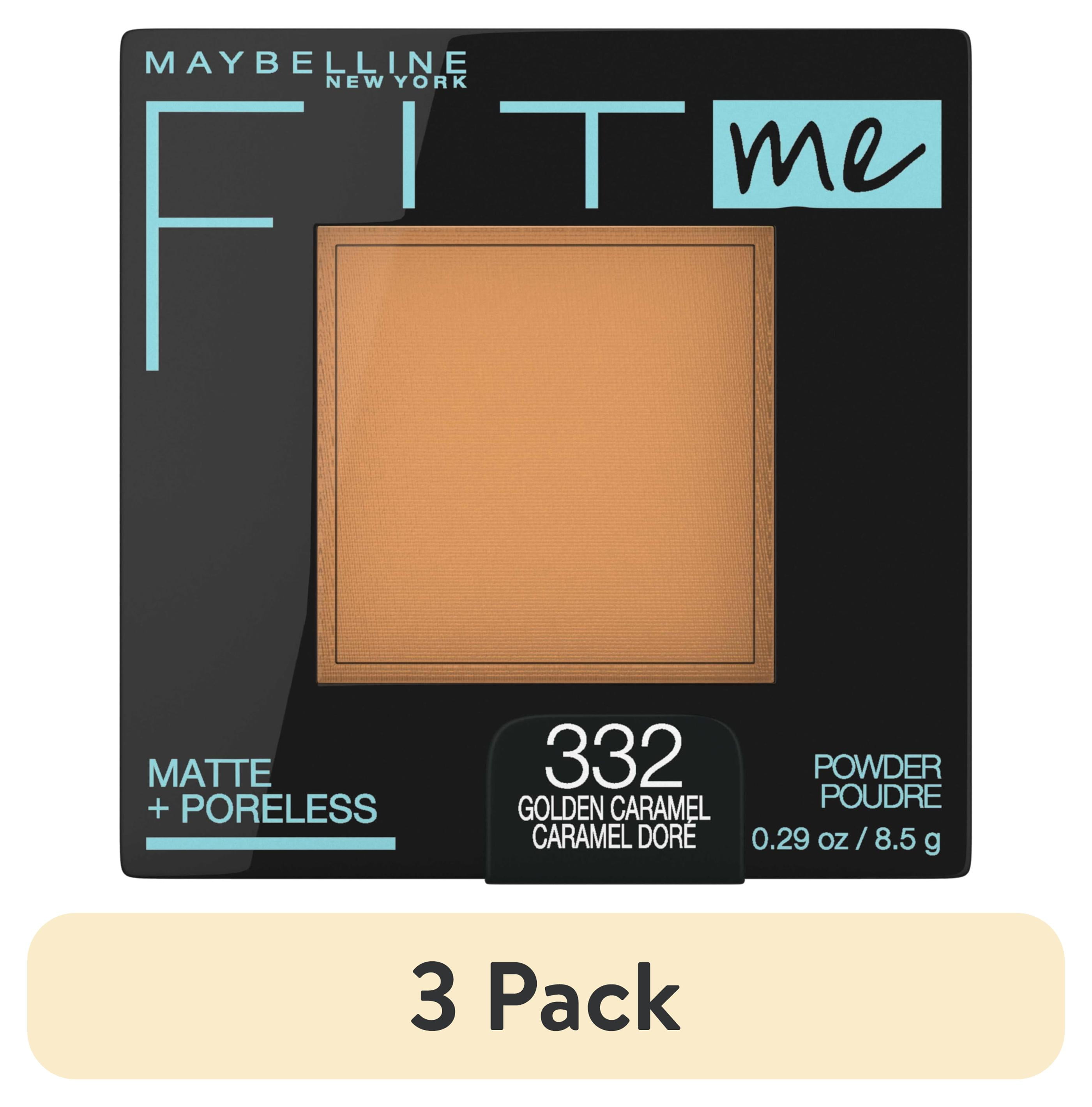 (3 pack) Maybelline Fit Me Matte Poreless Pressed Face Powder Makeup ...