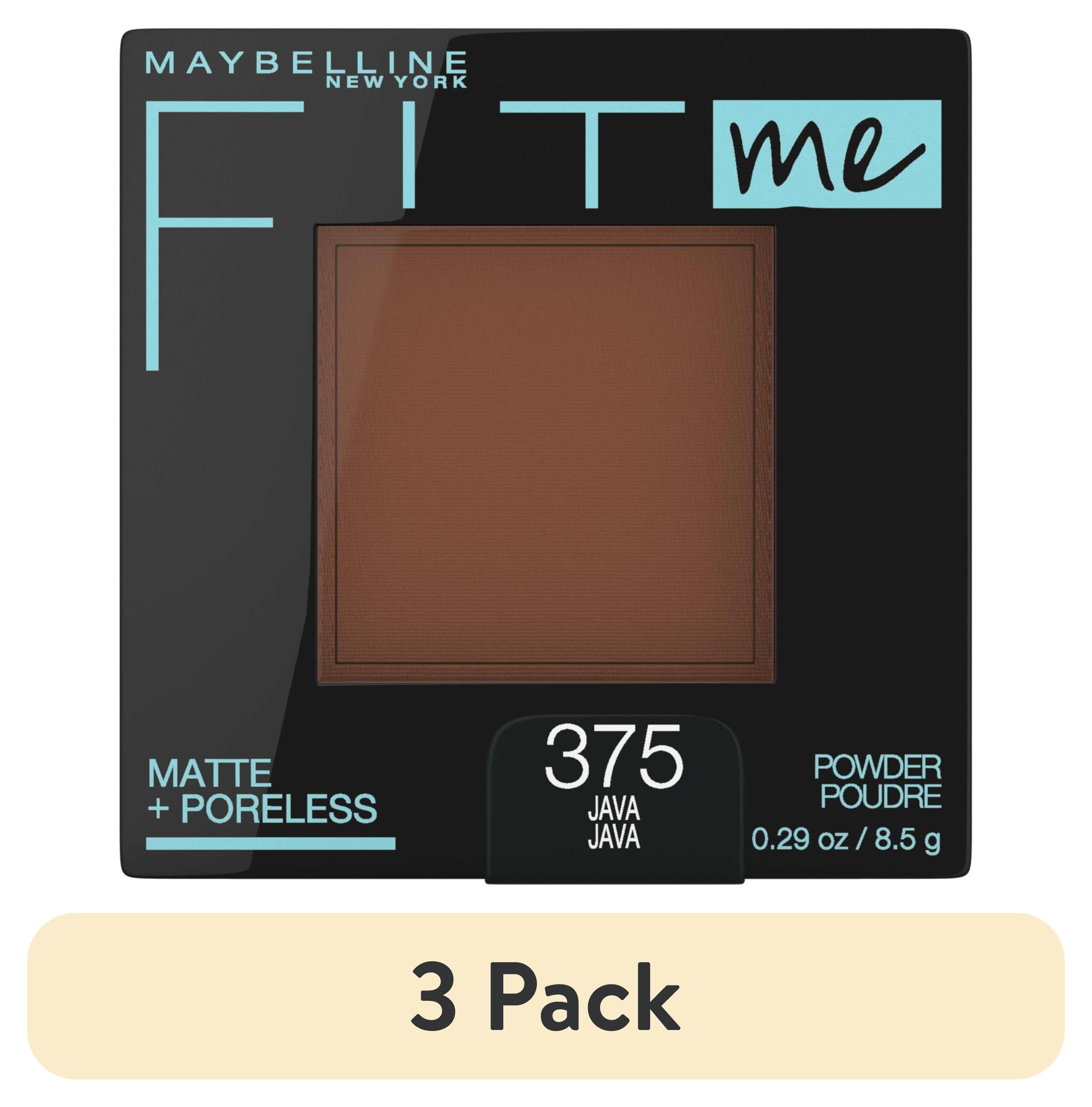 (3 pack) Maybelline Fit Me Matte Poreless Pressed Face Powder Makeup ...