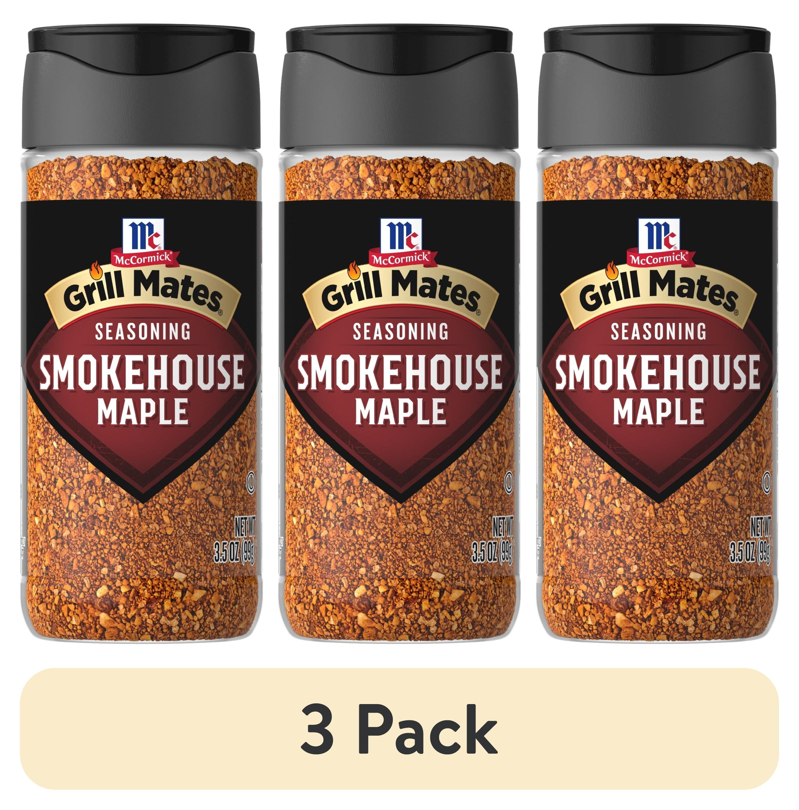 (3 pack) McCormick Grill Mates Gluten Free Smokehouse Maple Seasoning ...