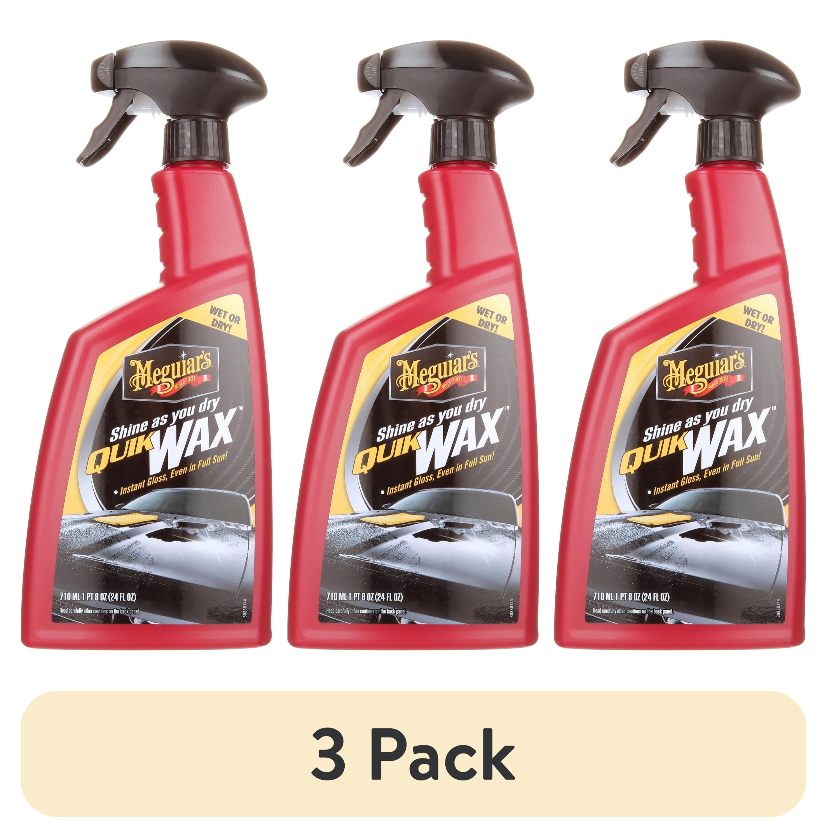 (3 pack) Meguiar's Quik Wax, A1624, 24 Oz - Walmart.com