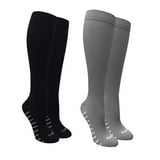 Fine Fit Men's Compression Support Socks, 3 Pack, Knee High, Size 9-13 ...