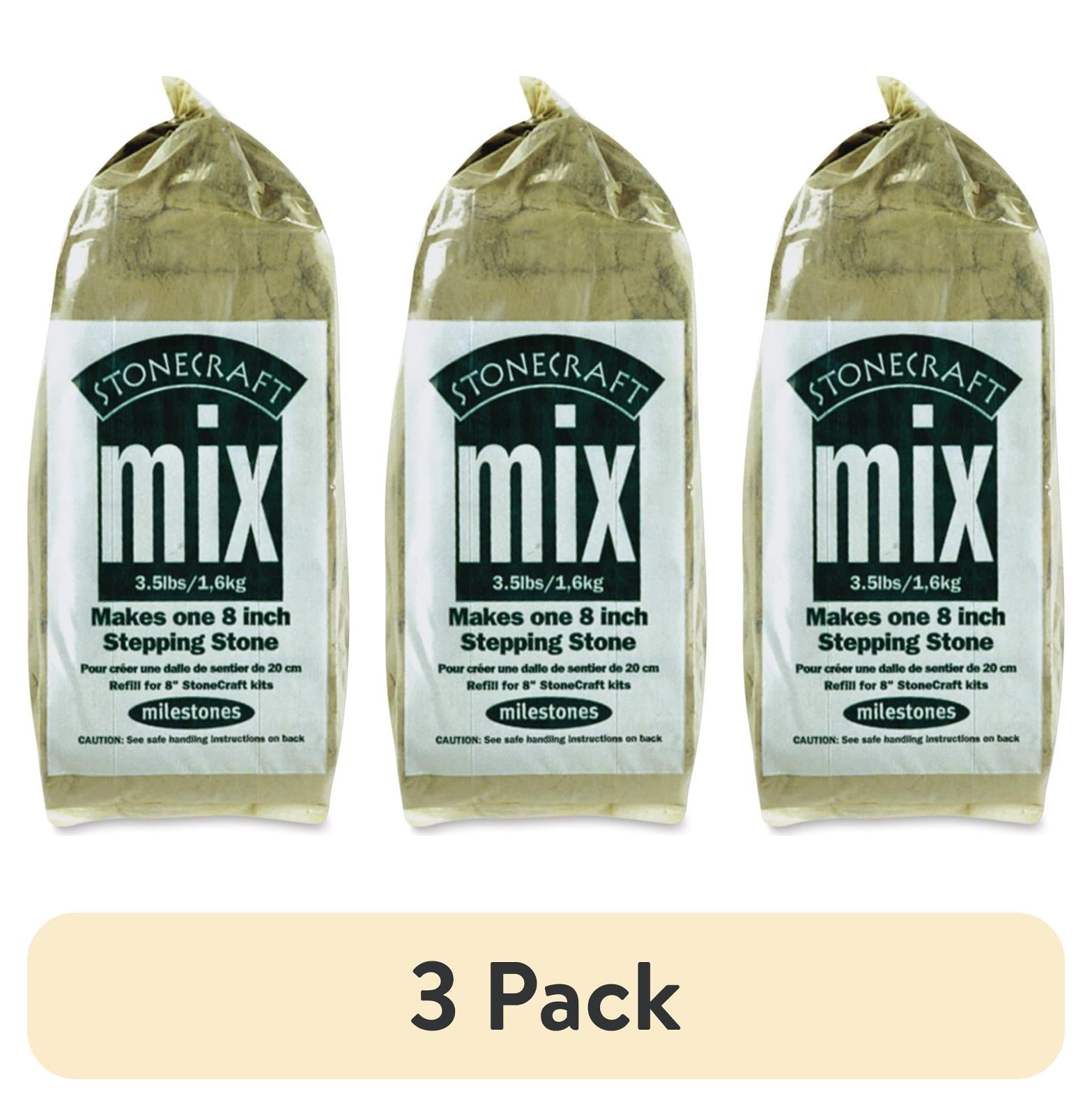 (3 pack) Milestones Premium Stepping Stone Mix - 3.5 lb, Bag - Walmart.com
