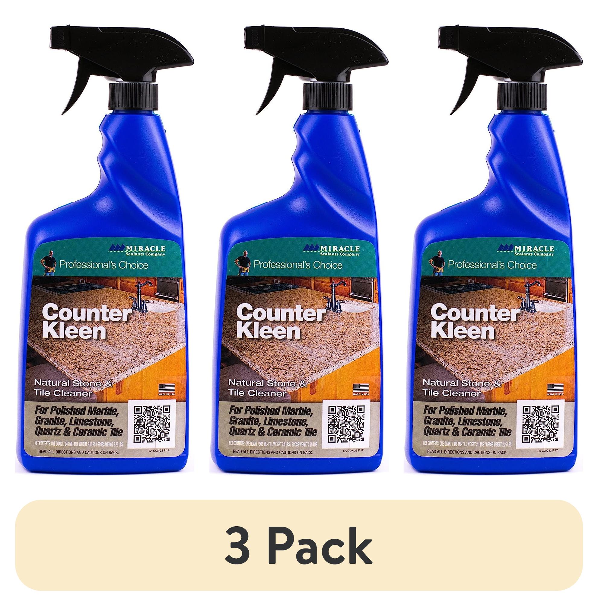 (3 pack) Miracle Sealants Counter Kleen Cleaner Spray 32oz - Walmart.com