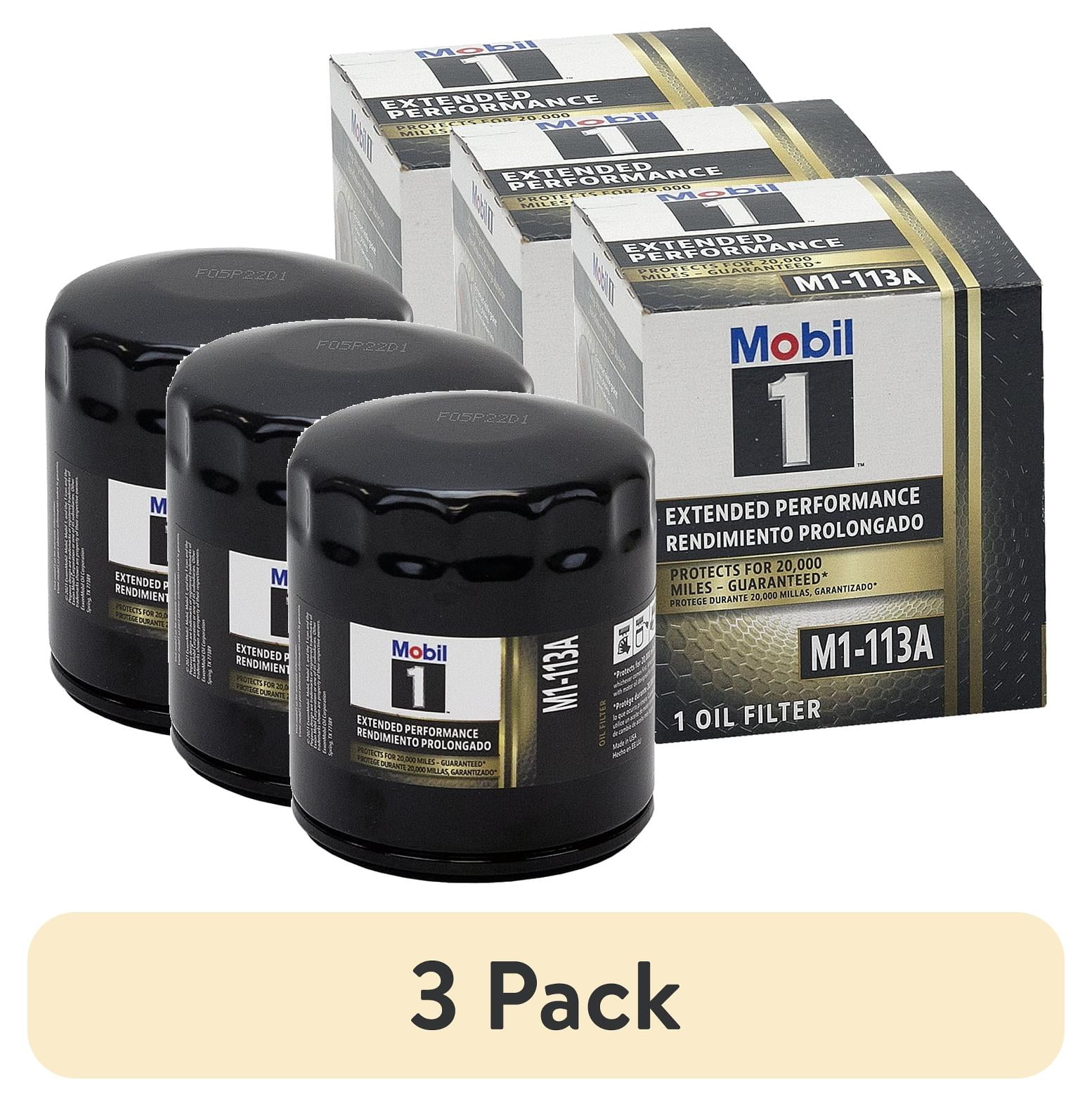 (3 pack) Mobil 1 Extended Performance M1-113A Oil Filter - Walmart.com
