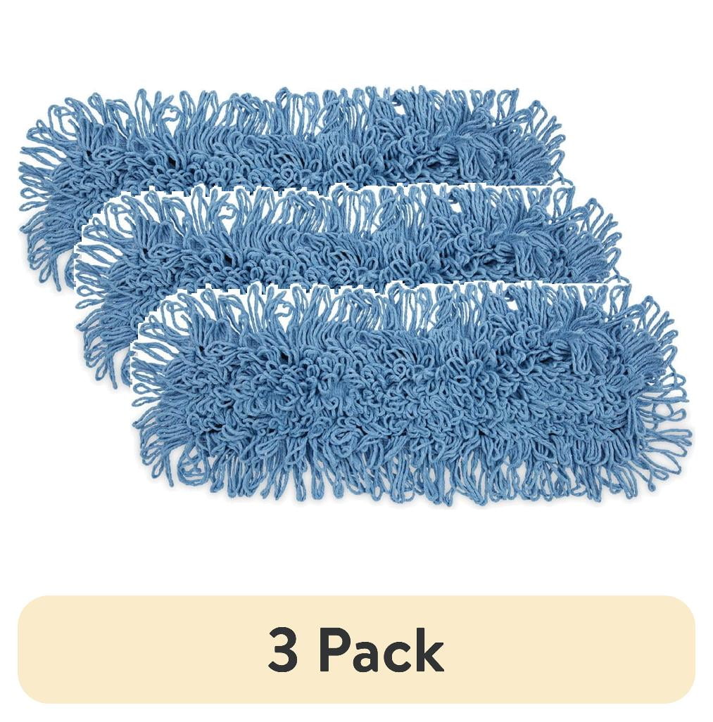 (3 pack) Boardwalk Mop Head Dust Looped-End Cotton/Synthetic Fibers 24 ...