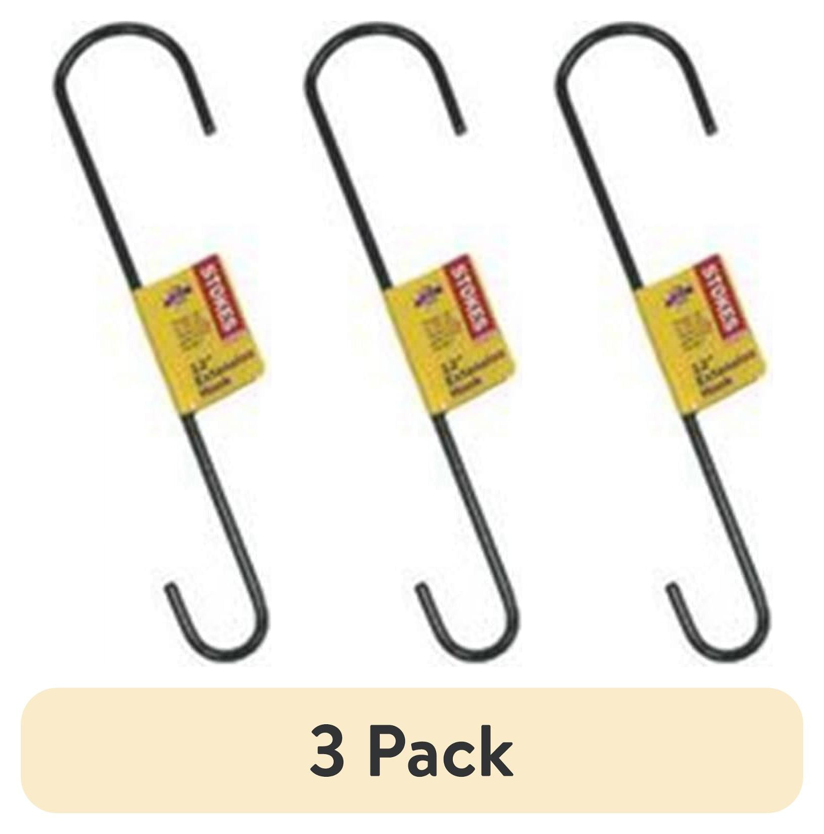 (3 pack) Stokes Select 38027 38027-6CT Metal Extension Hook, 12-Inch ...