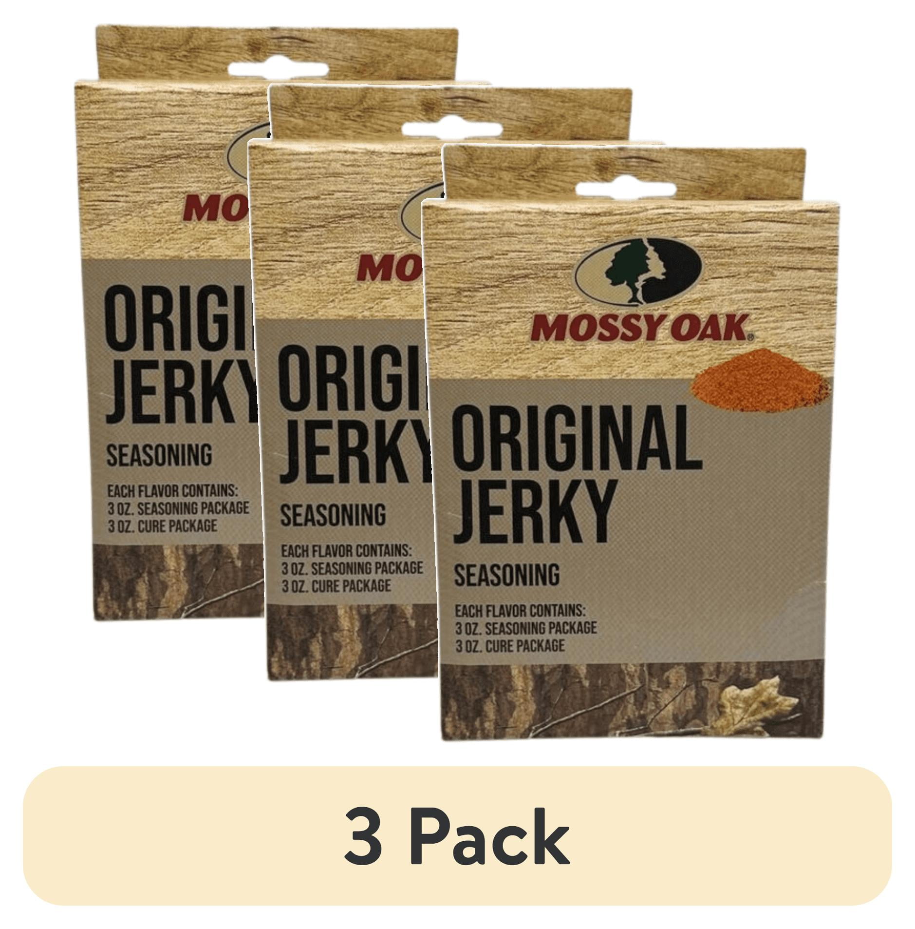 (3 pack) Mossy Oak Original Jerky Seasoning Kit, Large, Makes 15lbs ...