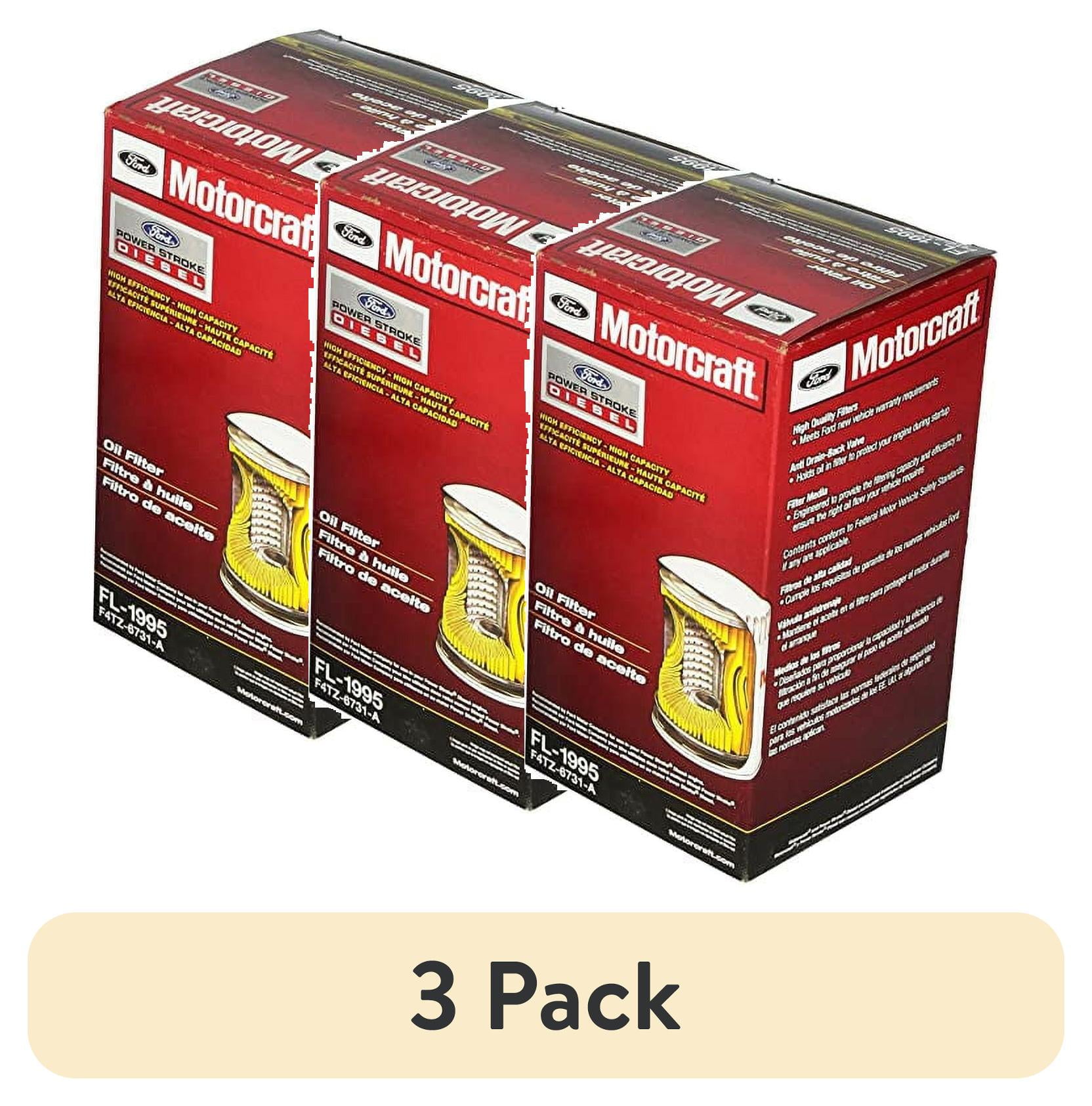 (3 pack) Motorcraft Engine Oil Filter FL-1995A - Walmart.com