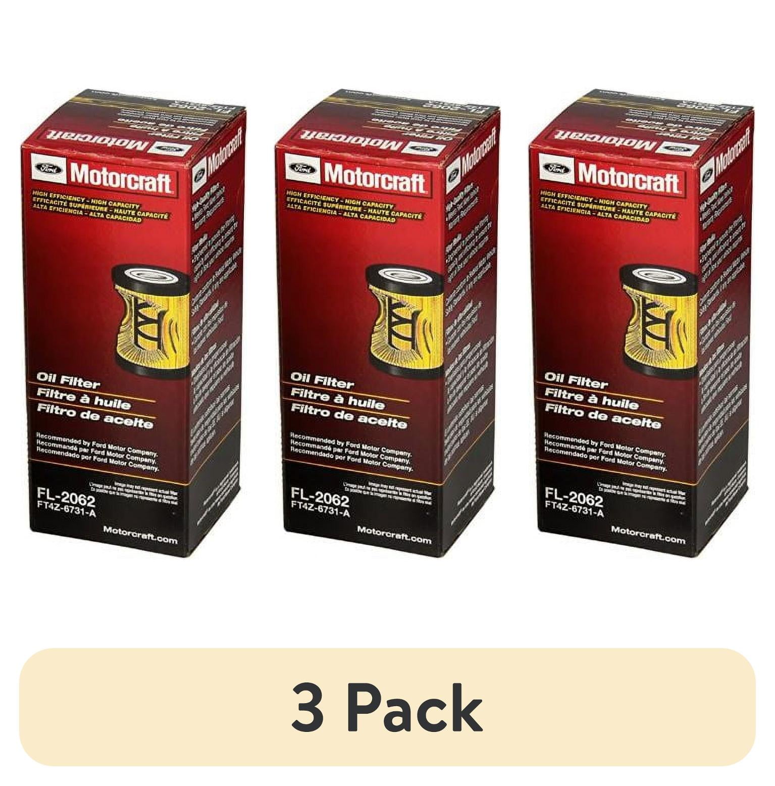 (3 pack) Motorcraft FL-2062-A Motor Oil Filter fits Ford - Walmart.com