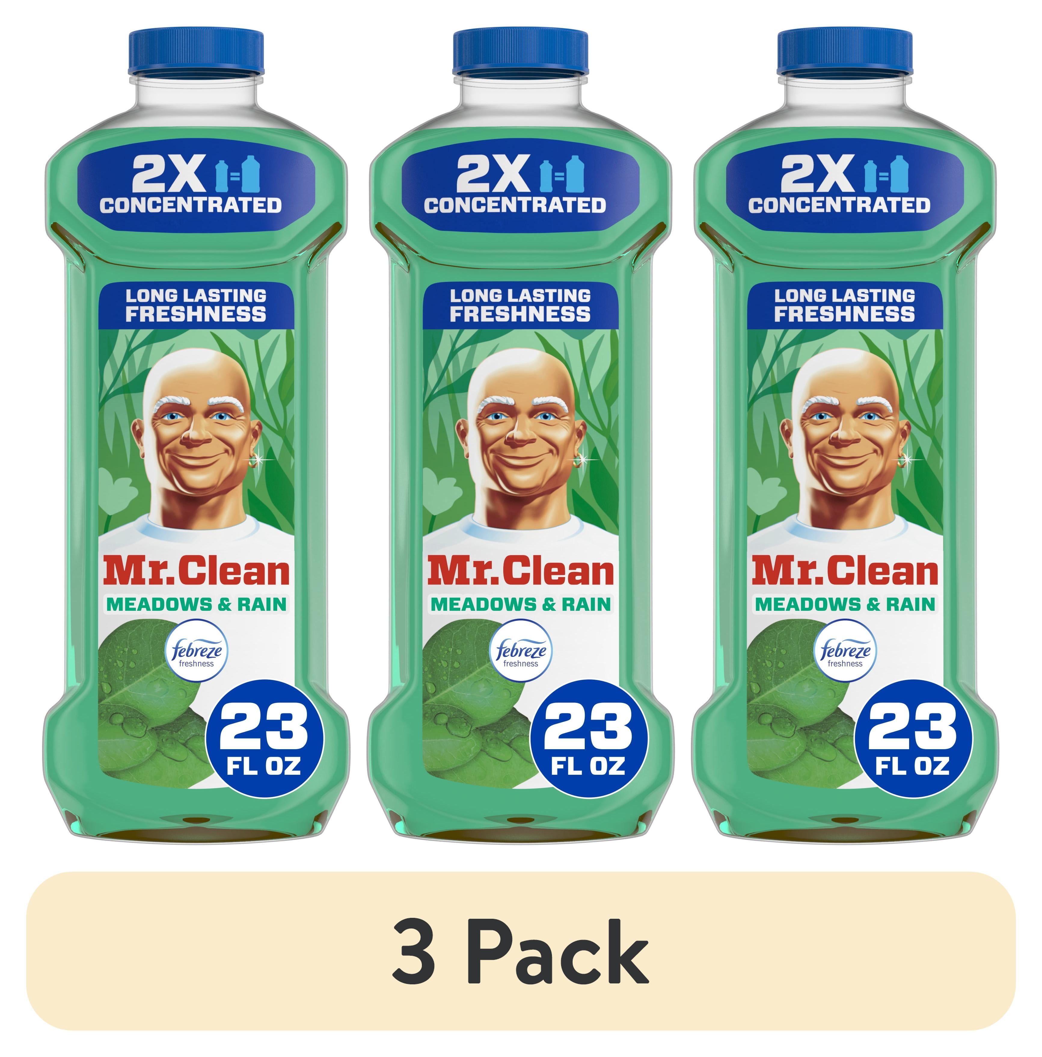 (3 pack) Mr. Clean 2X Concentrated Multi Surface Cleaner with Febreze ...