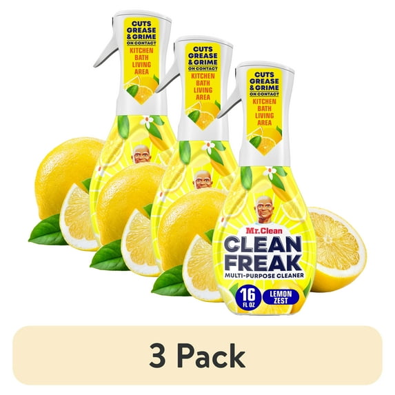 (3 pack) Mr. Clean Clean Freak All Purpose Cleaner Spray, Multi-Surface ...