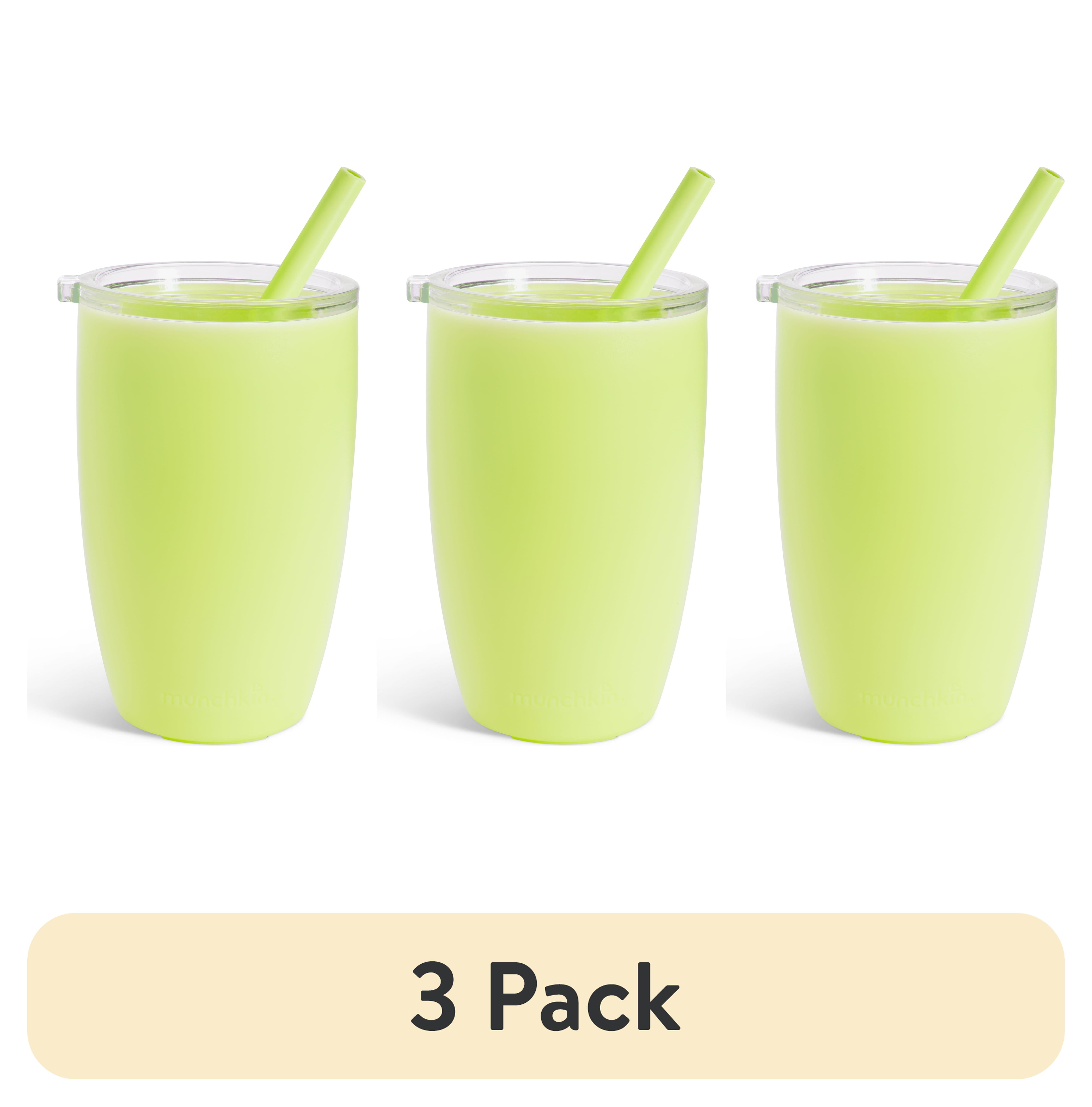 (3 pack) Munchkin® Simple Clean™ Toddler Straw Tumbler Sippy Cup, 10 oz ...