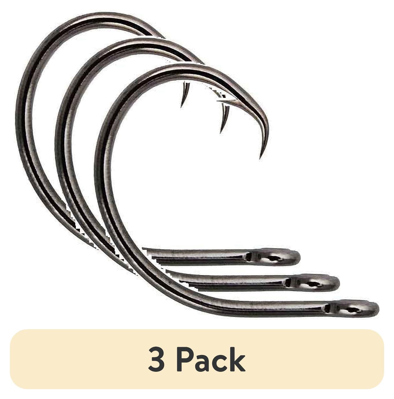 (3 pack) Mustad Demon Perfect Circle Hook (Black Nickel) - 2/0 10pc ...