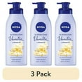 (3 pack) NIVEA Oil Infused Vanilla and Almond Oil Body Lotion for Women ...