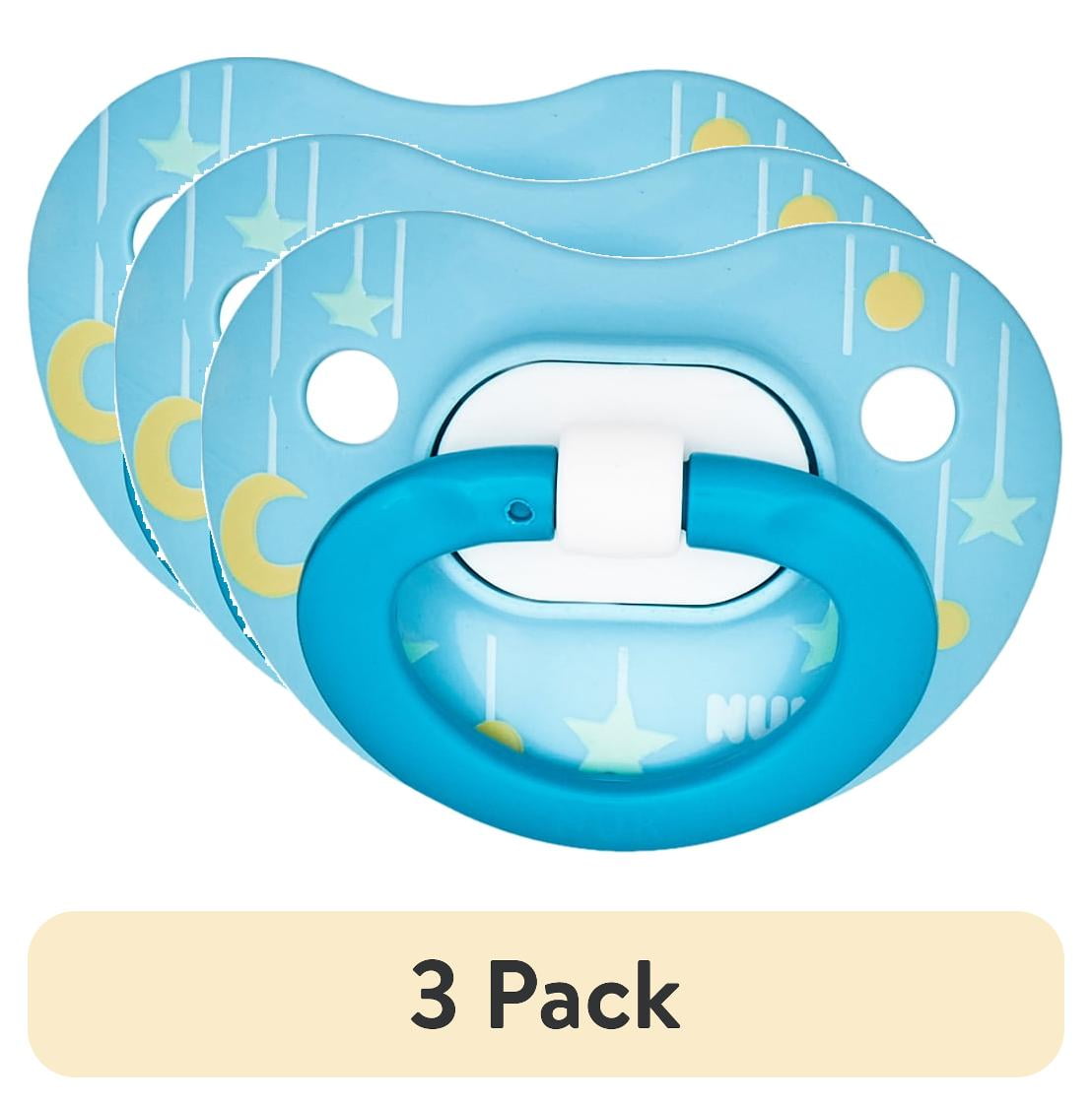 (3 pack) NUK Orthodontic Infant Toddler Pacifiers, 6-18 Months, Neutral ...