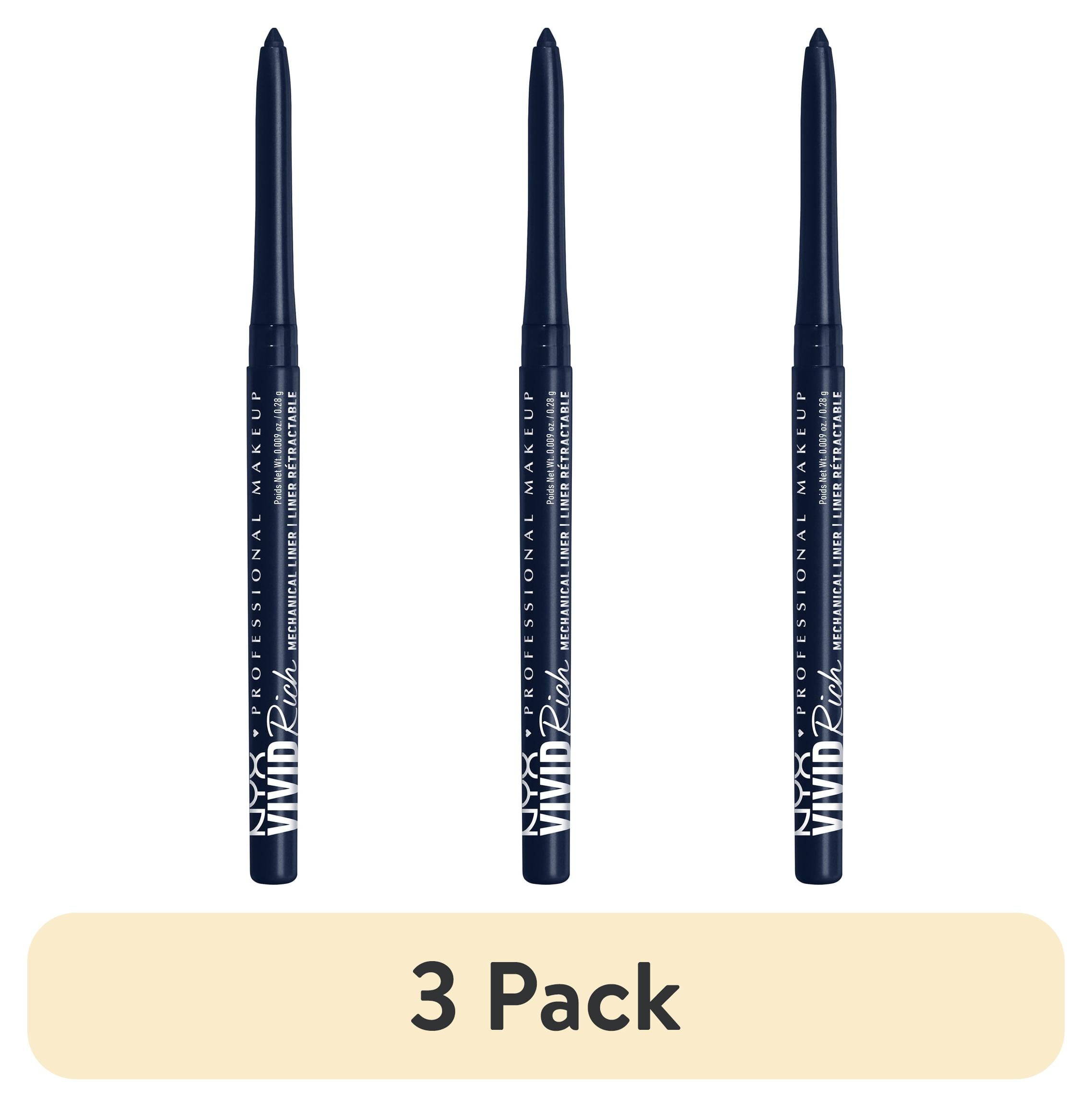 (3 pack) NYX Professional Makeup Vivid Rich Mechanical Eyeliner Pencil ...