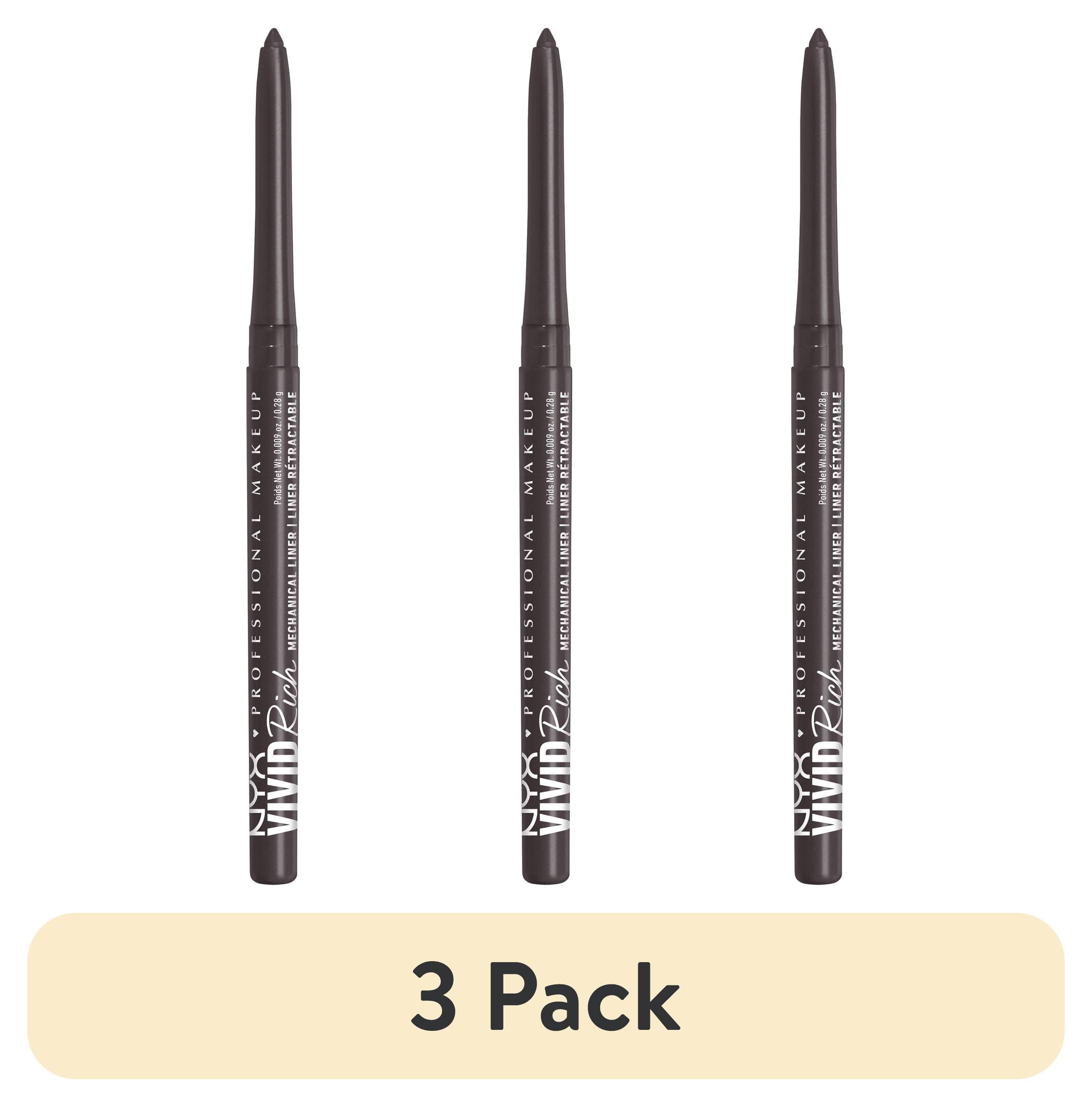 (3 pack) NYX Professional Makeup Vivid Rich Mechanical Eyeliner Pencil ...