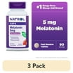 Natrol® Sleep Melatonin Fast Dissolve Tablets, Nighttime Sleep Aid ...