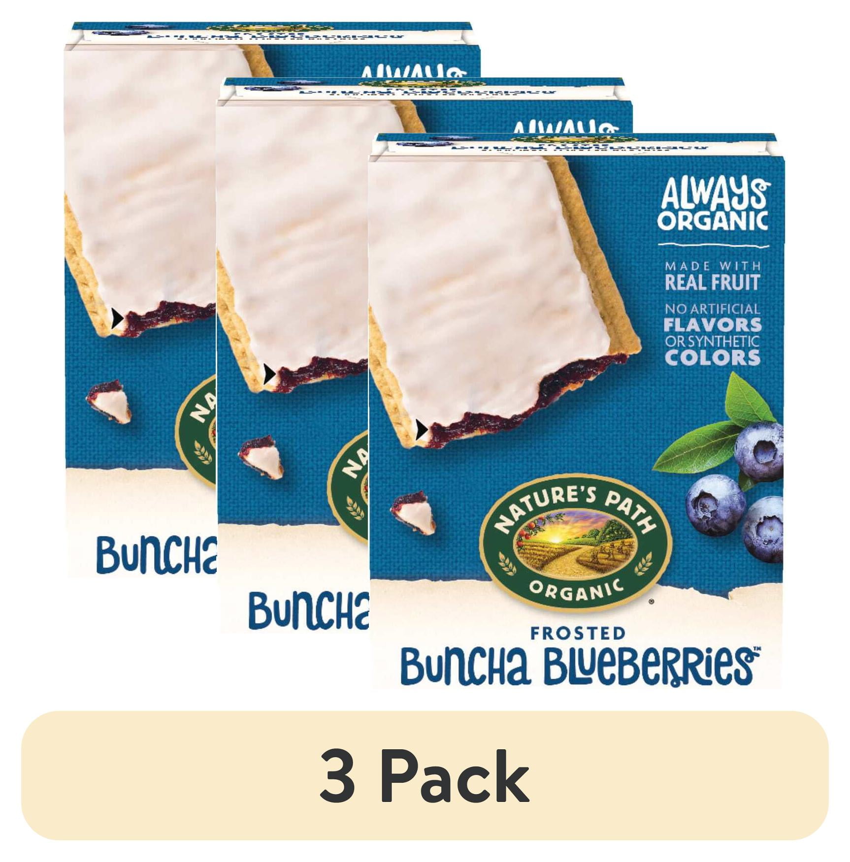 (3 pack) Nature's Path Organic Blueberry Frosted Toaster Pastries 11oz ...