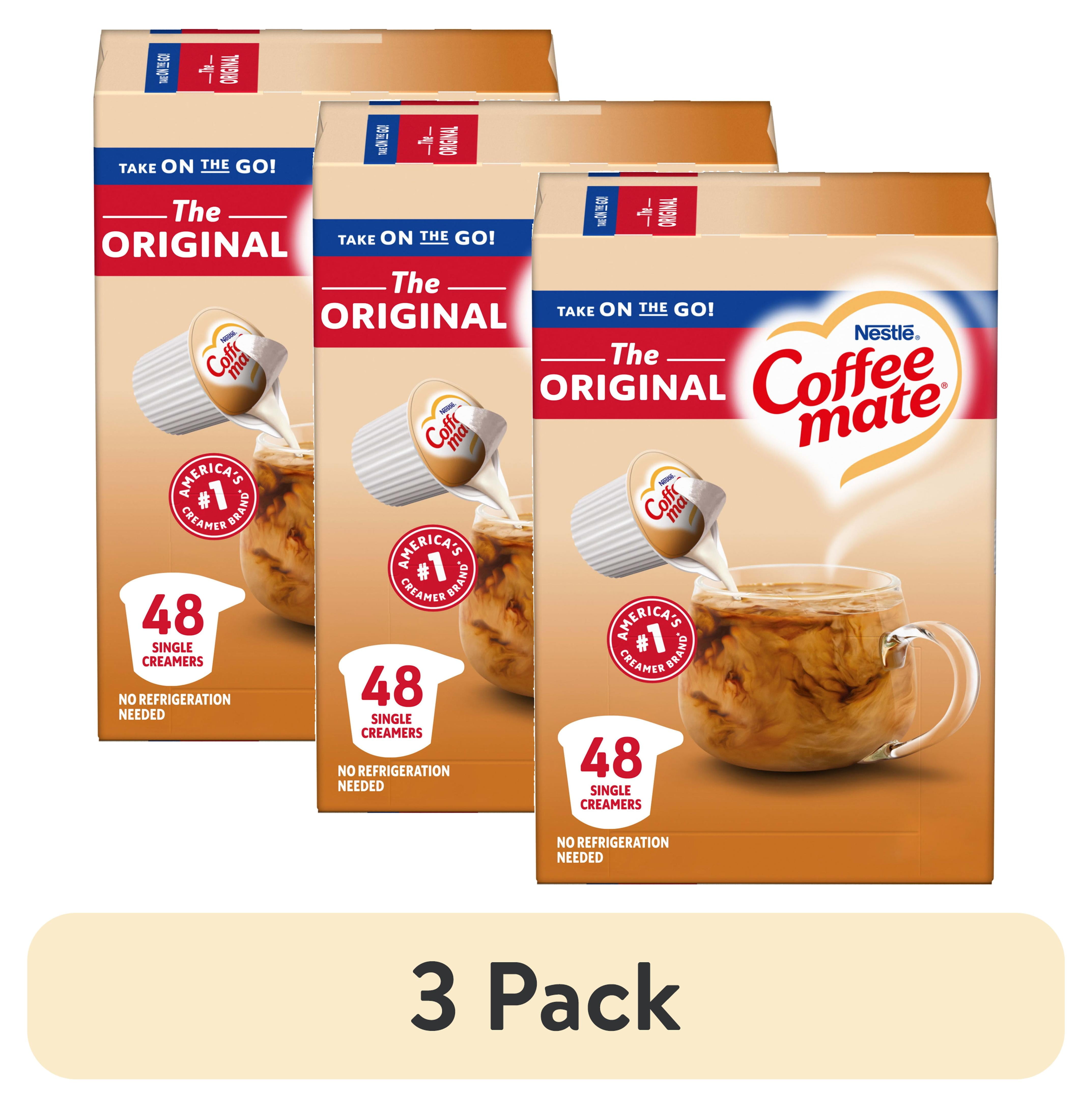 (3 pack) Nestle Coffee Mate, The Original Liquid Coffee Creamer Singles ...