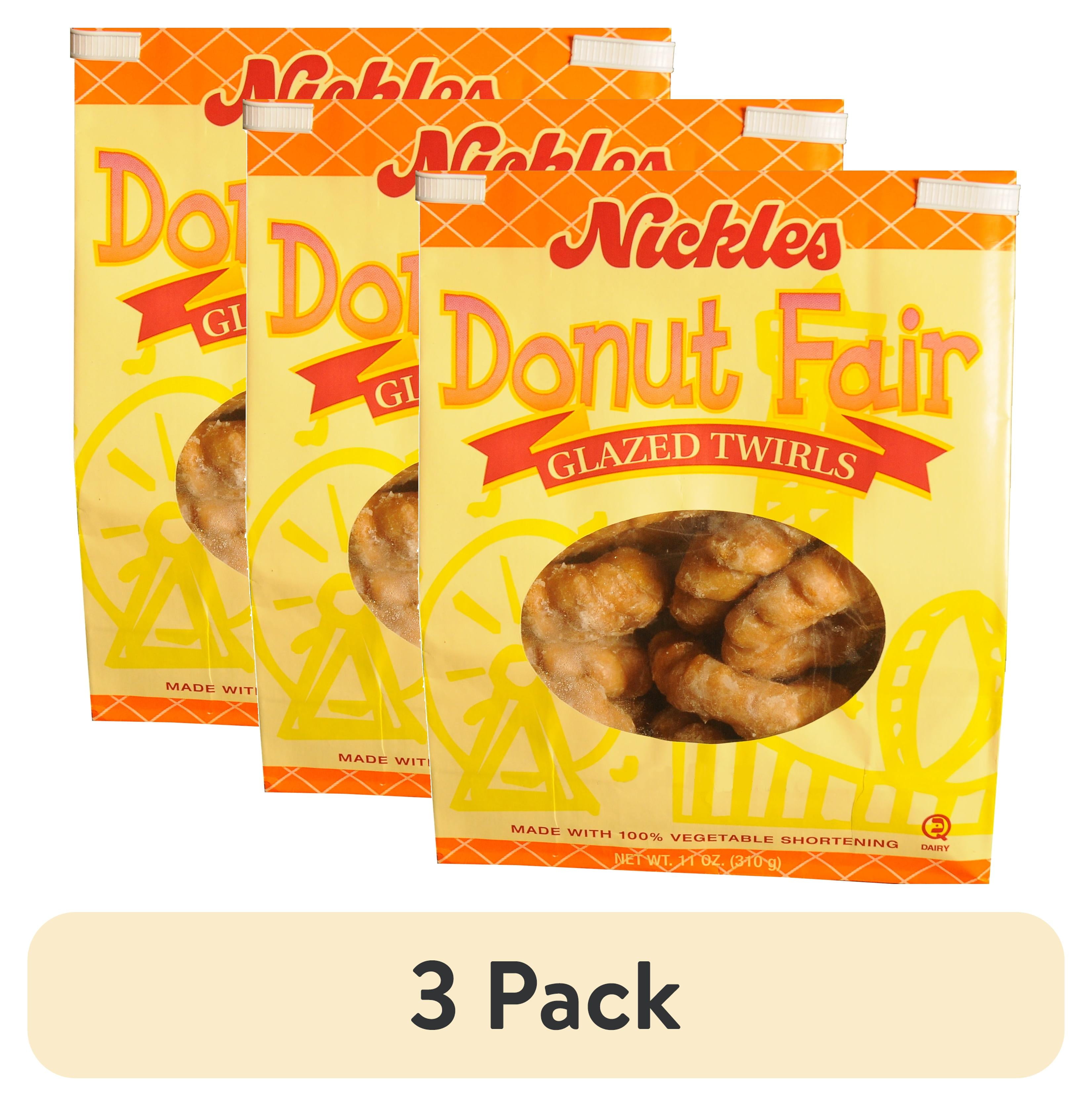 (3 pack) Nickles Bakery Glazed Donut Fairs, 11-ounce. - Walmart.com