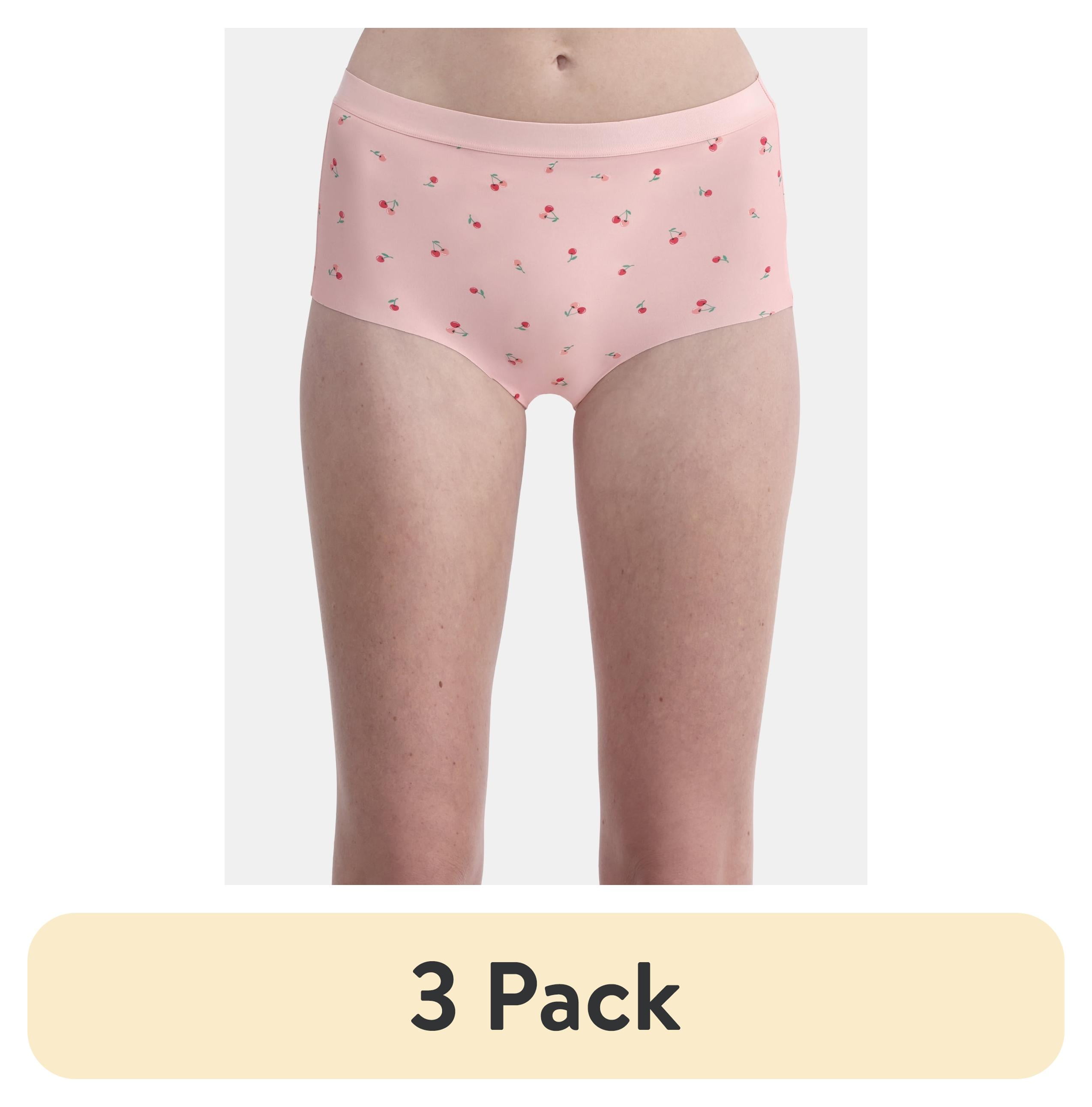 (3 pack) No Boundaries Micro Brief Panty, Women’s and Women’s Plus, Sizes S-XXXL - Walmart.com