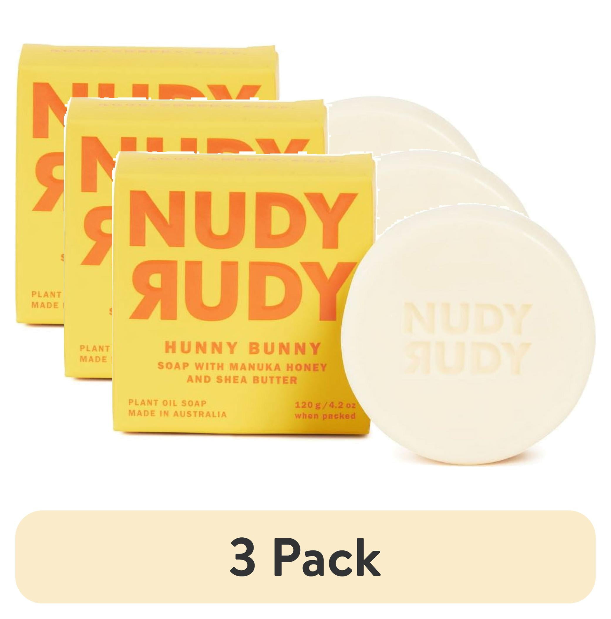 (3 pack) Nudy Rudy Hunny Bunny – Soap with Manuka Honey and Shea Butter ...
