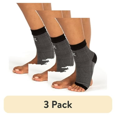 Copper Fit Ice Plantar Fascia Foot Compression Sleeve, Menthol Infused ...