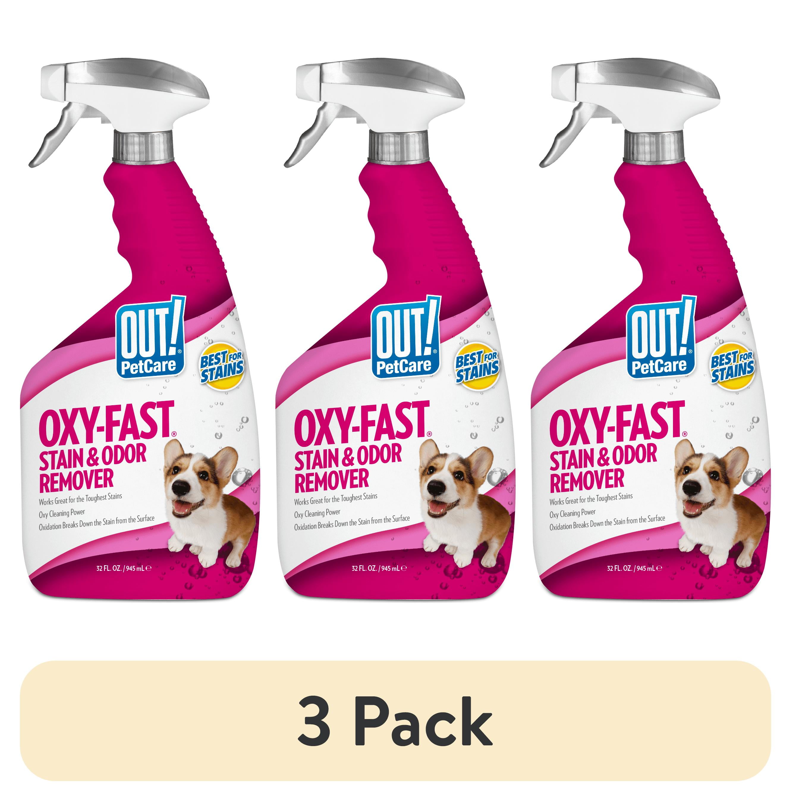 (3 pack) OUT! Oxygen Activated Pet Stain & Odor Remover for Dogs ...
