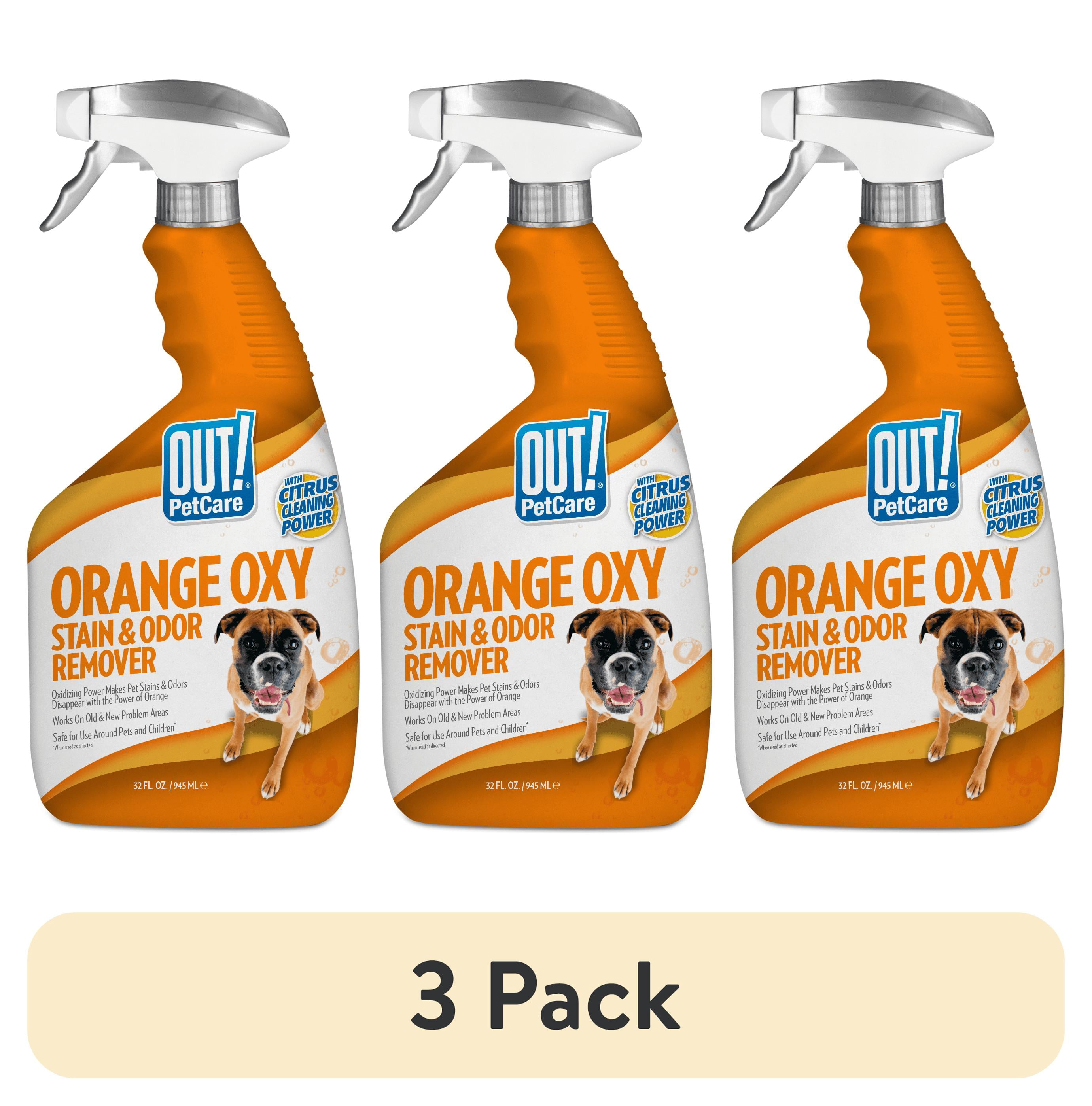 (3 pack) OUT! Orange Oxy Stain and Odor Remover | Pet Stain and Odor ...