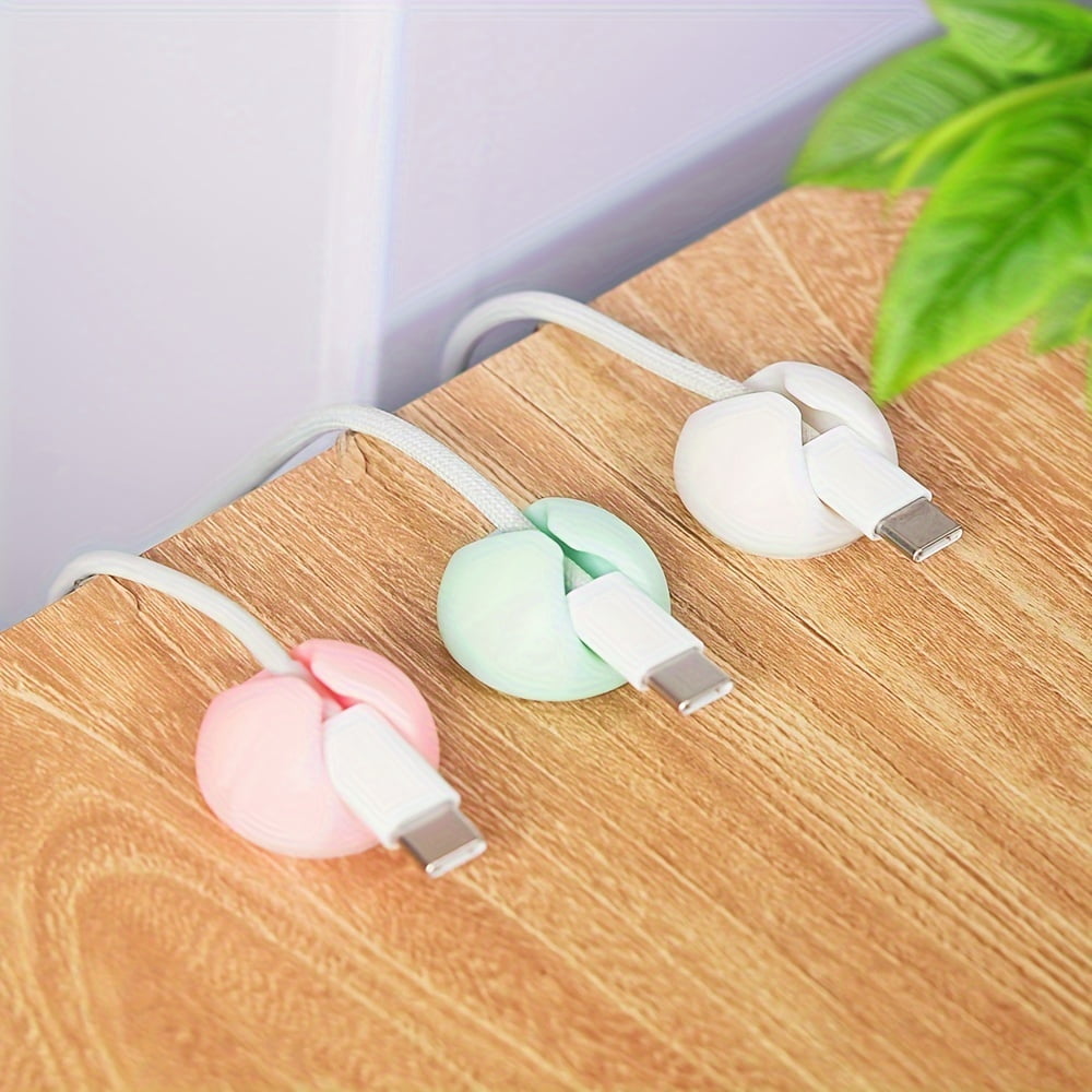 3-pack Of Desktop Cable Managers (one For Each Color) - Walmart.com