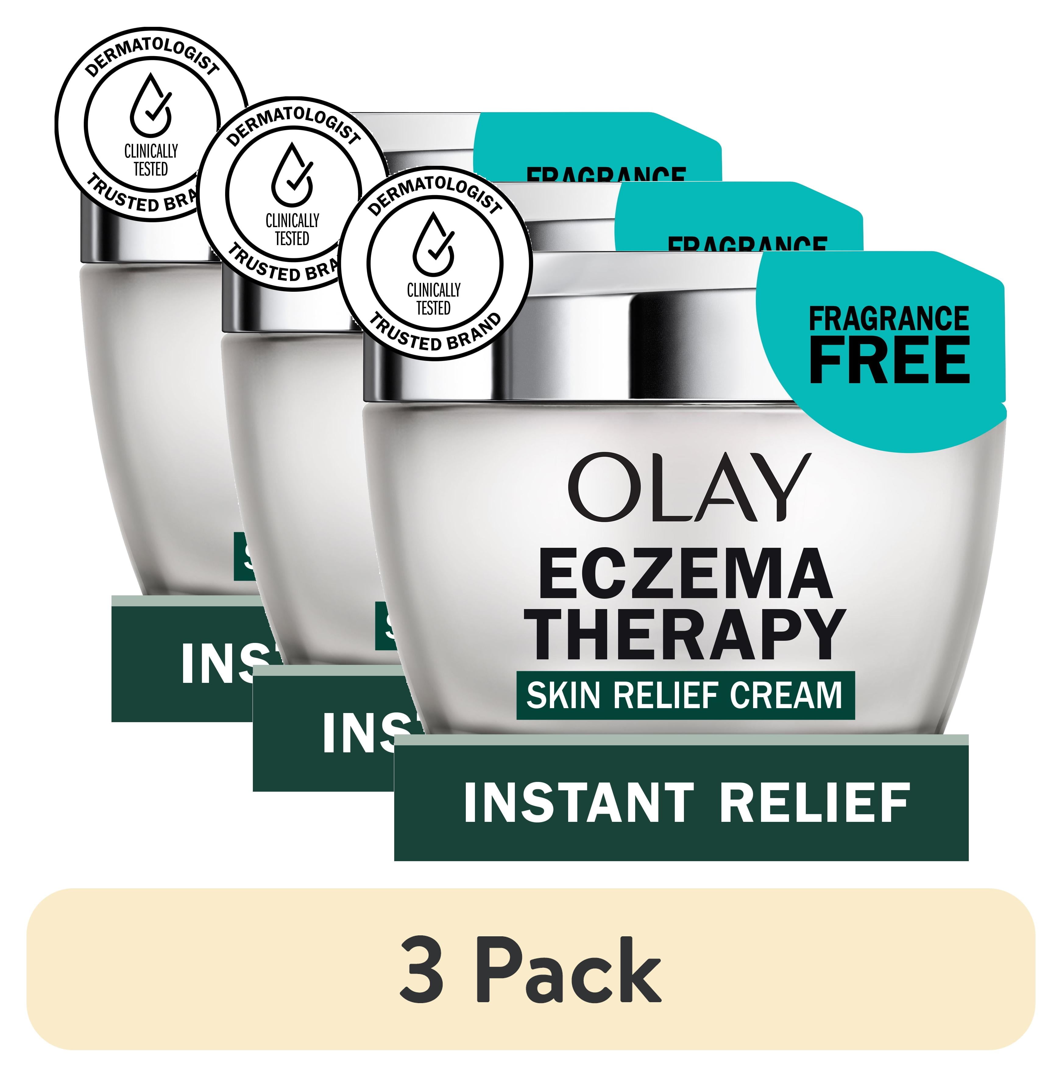 (3 pack) Olay Sensitive Skin Eczema Therapy Face Moisturizer with ...