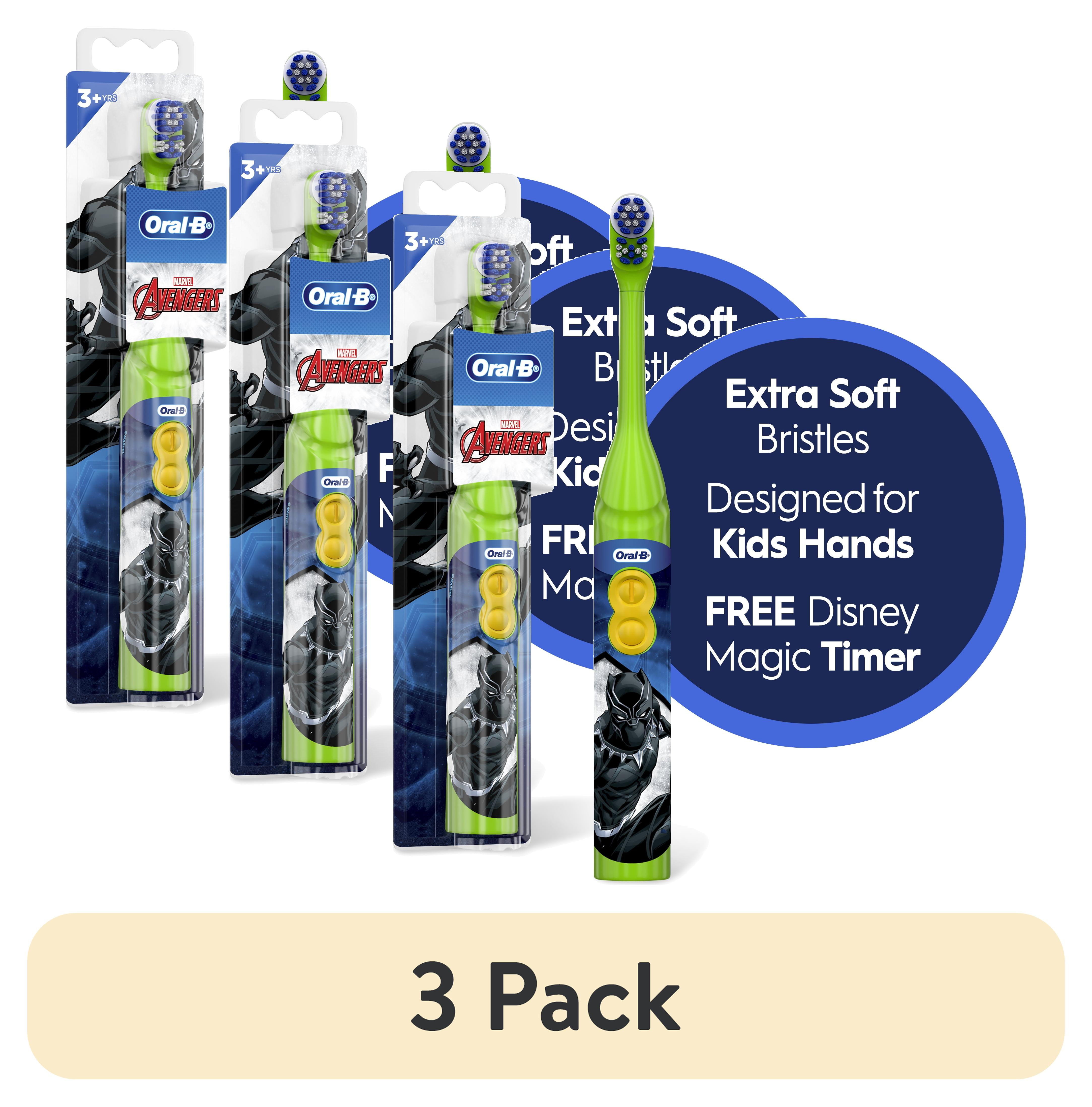 (3 pack) Oral-B Kid's Battery Toothbrush Featuring Marvel's Avengers ...