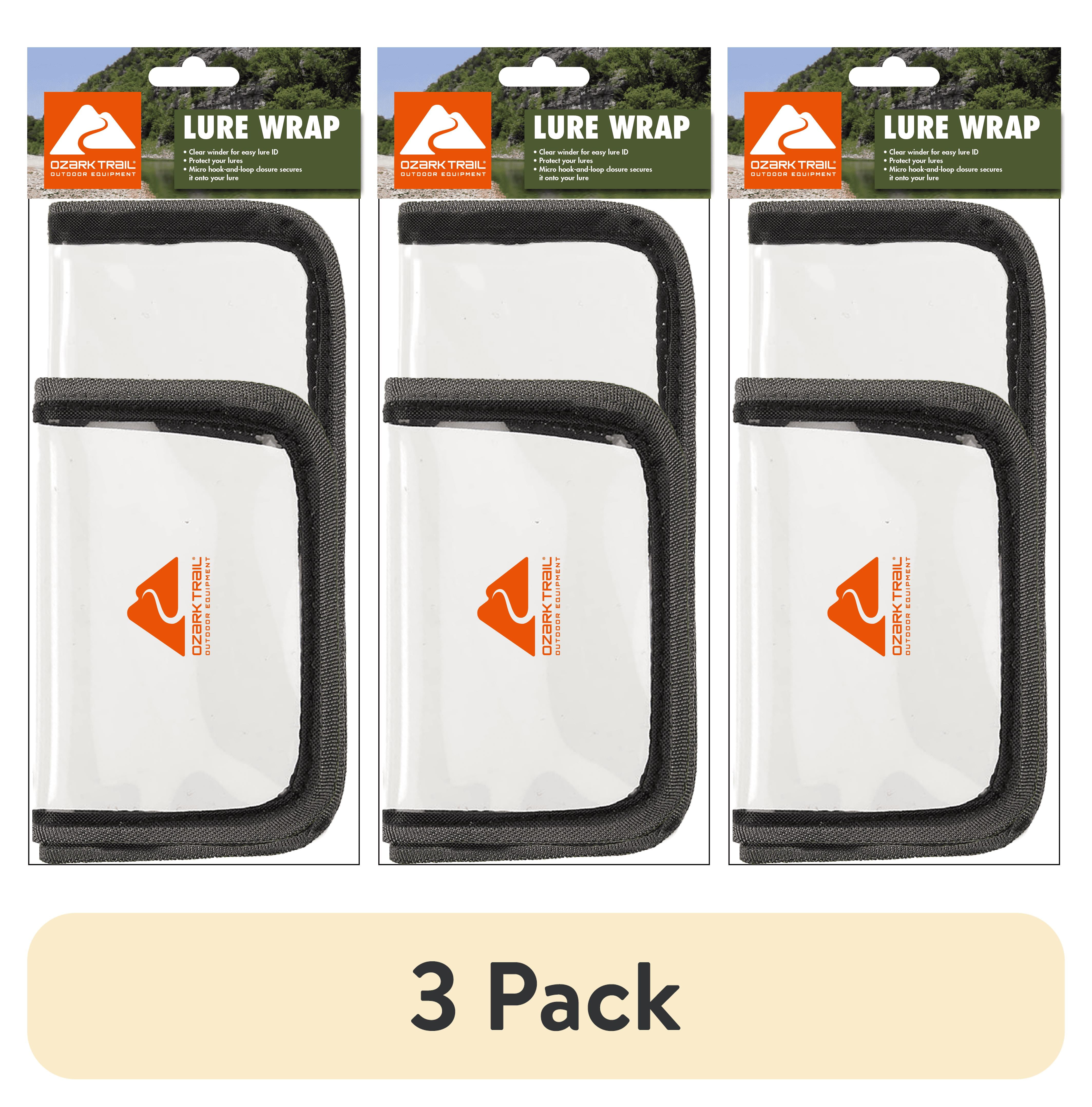 Ozark Trail 2-Pack Fishing Lure Wraps Holders White Black Bait Gear ...