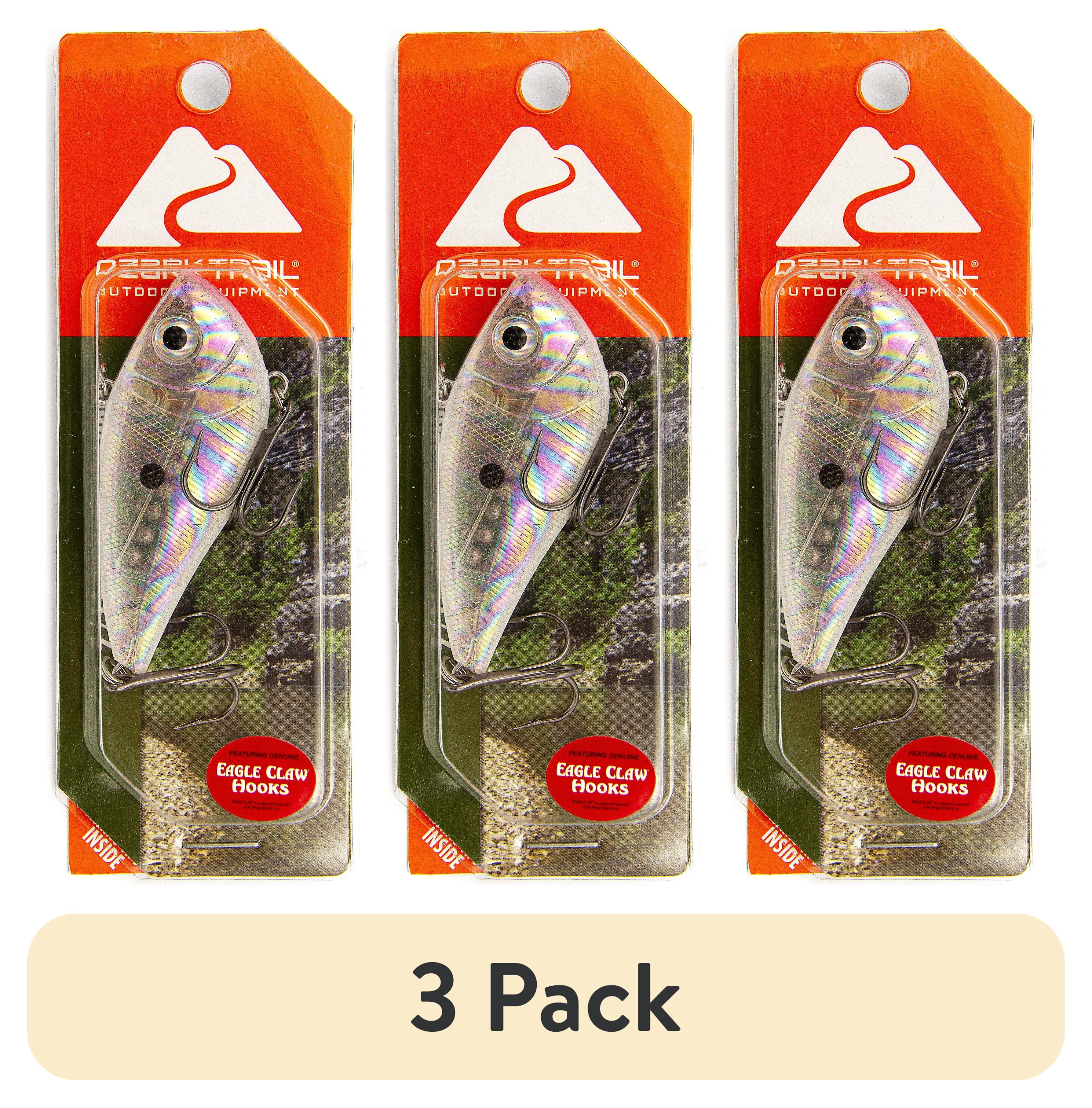 (3 pack) ozark Trail 7/16 ounce Translucent Rattle Lure - Walmart.com