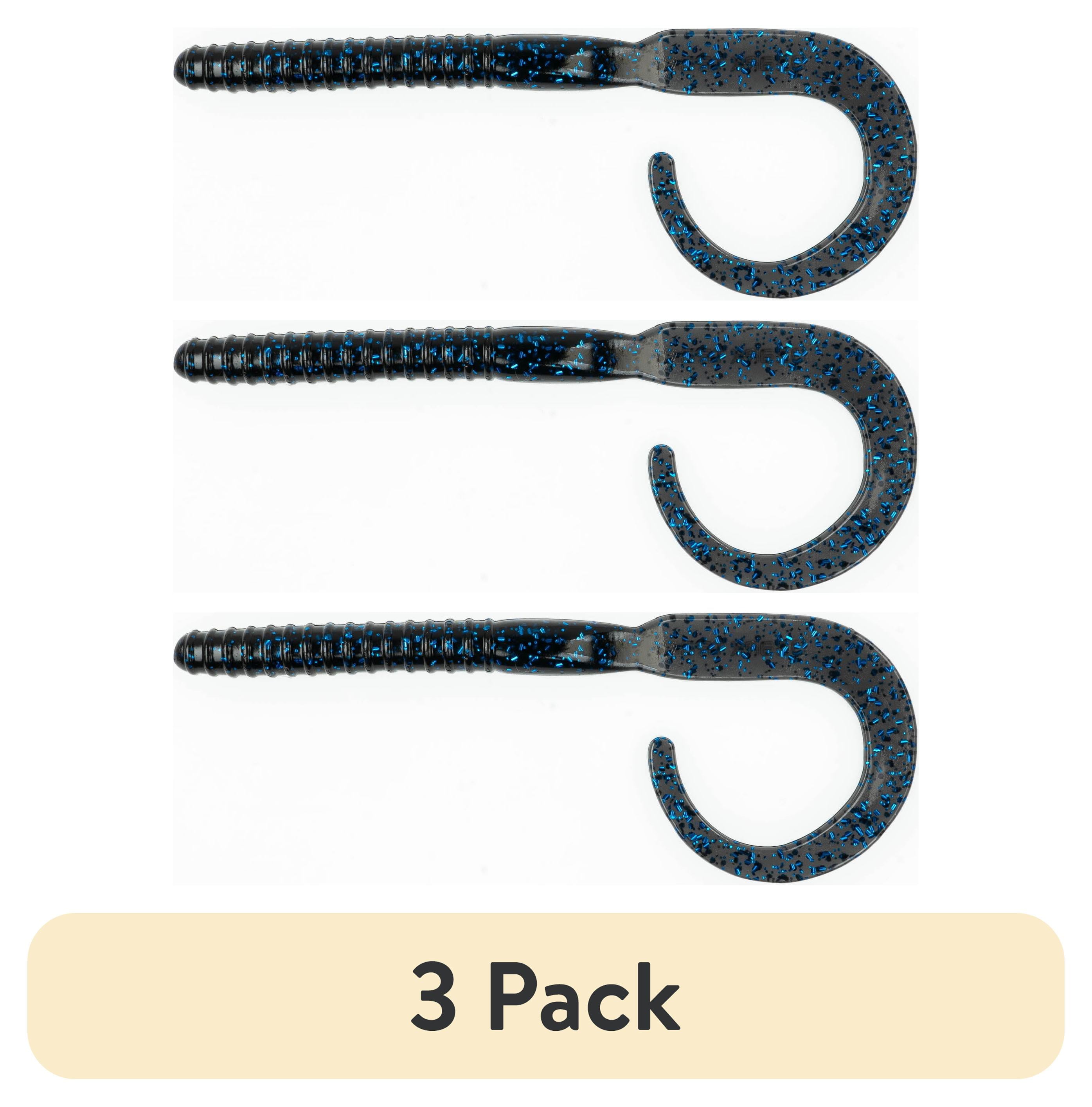 (3 pack) Ozark Trail Kicker Curl 7", Black Blue Flake, 14 pieces ...