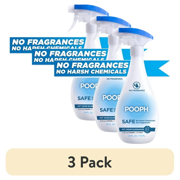 POOPH Pet Odor & Stain Eliminator Spray 20oz, Dog & Cat Urine Remover ...