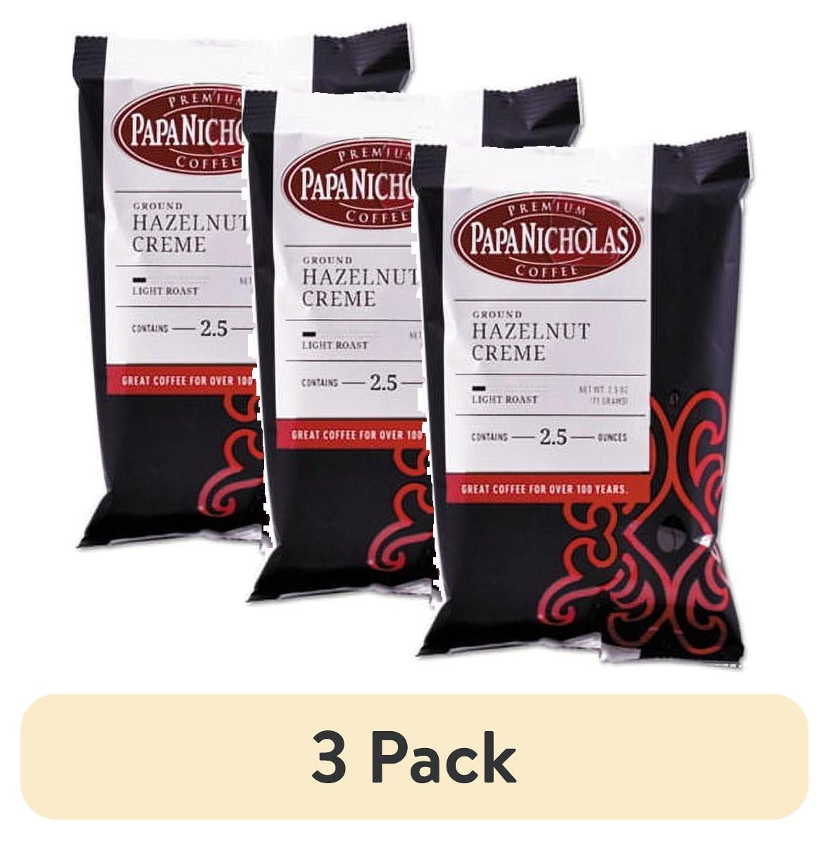 (3 pack) Papanicholas Coffee Premium Coffee Hazelnut Creme 18/Carton ...
