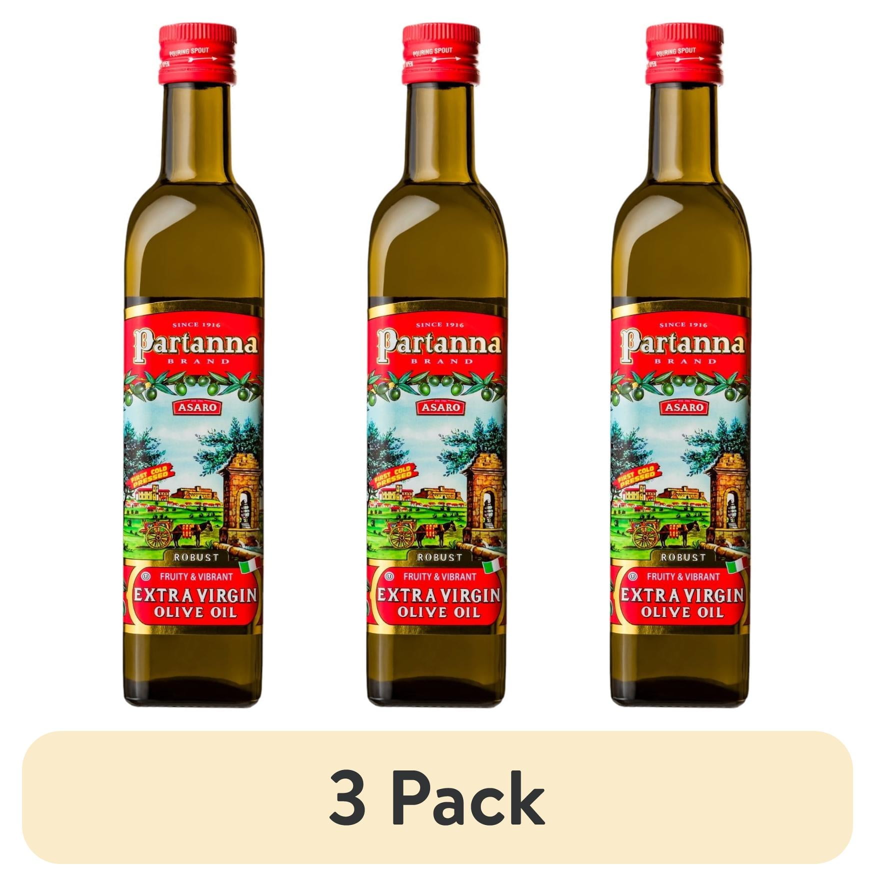 (3 pack) Partanna Robust Extra Virgin Olive Oil - Premium Castelvetrano ...