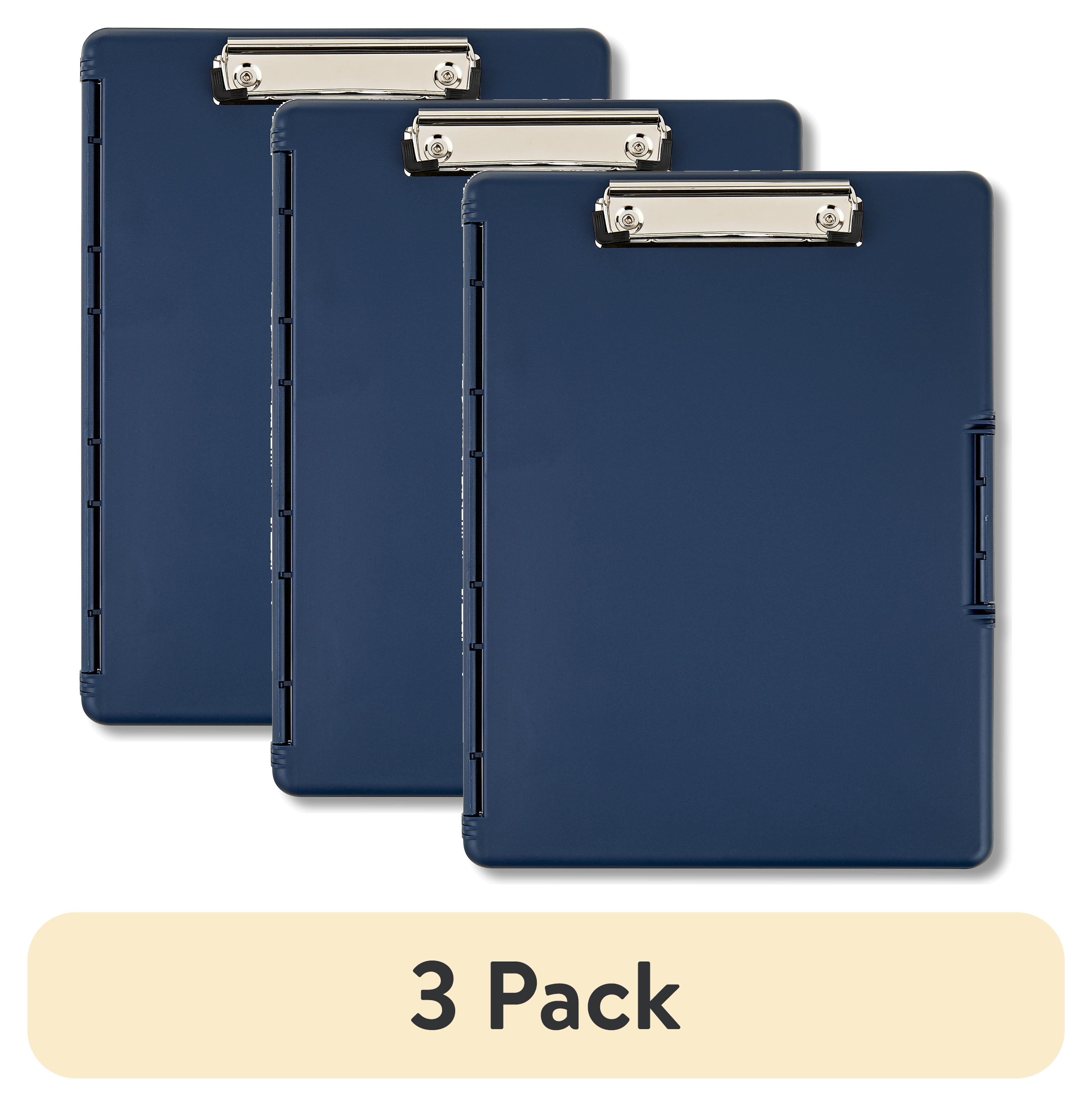 (3 pack) Pen + Gear Storage Clipboard and Form Holder. 12.5" x 9.5 ...