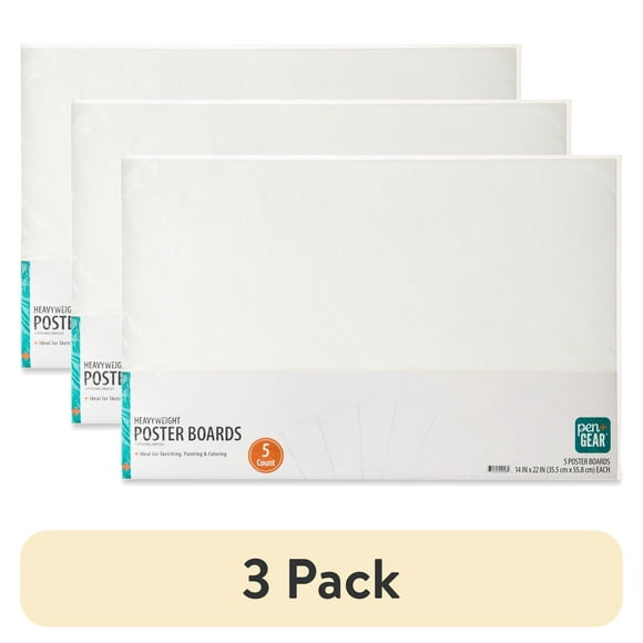 White Poster Board in Presentation Boards & Presentation Easels ...